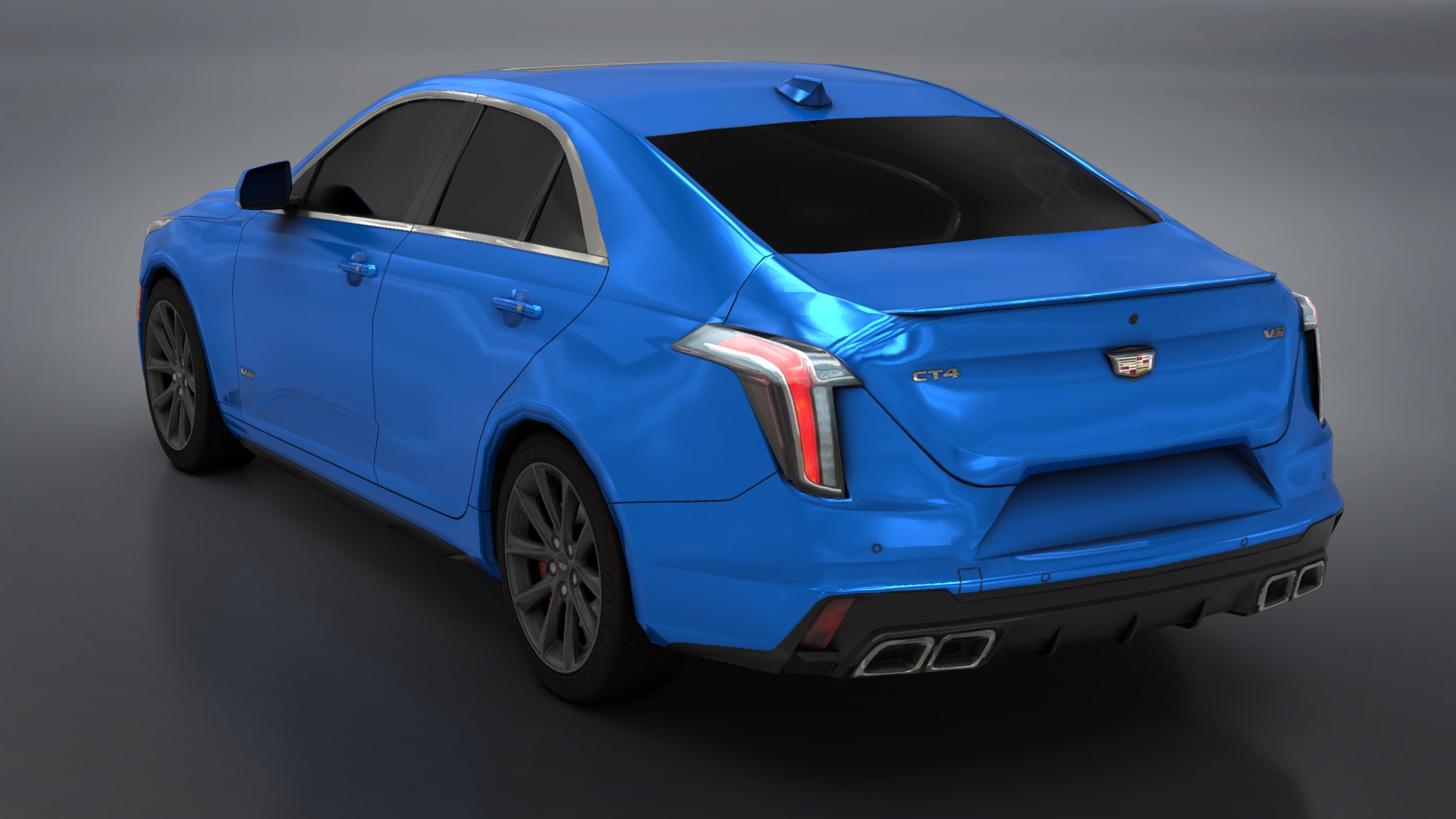 3D Cadillac CT4 V 2022 Model - TurboSquid 2134197