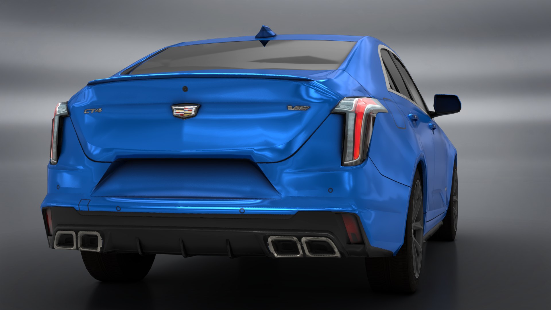 3D Cadillac CT4 V 2022 Model - TurboSquid 2134197
