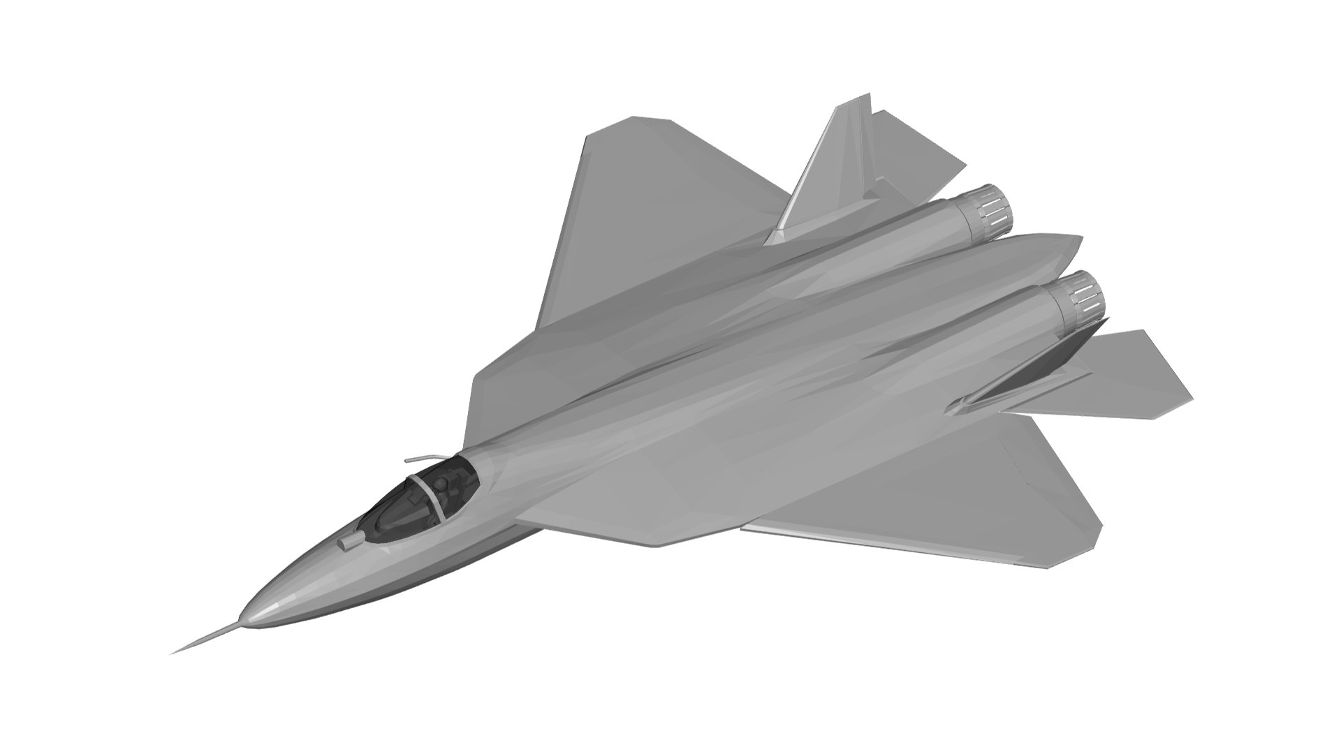 Sukhoi Su-57 3D - TurboSquid 1985845