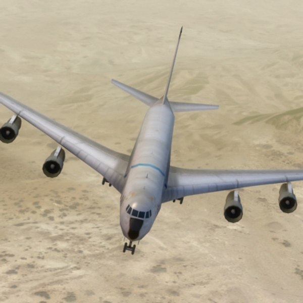 kc-135r stratotanker aircraft kc-135 3d max