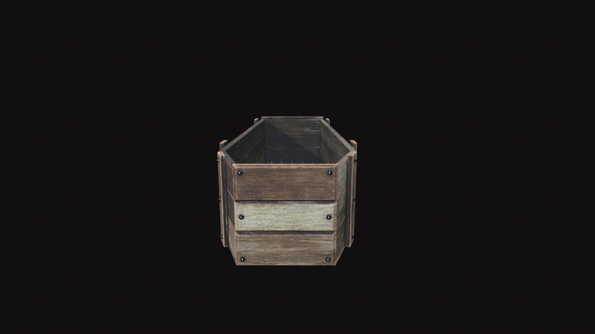 Medieval Death Coffin Model - TurboSquid 2306726