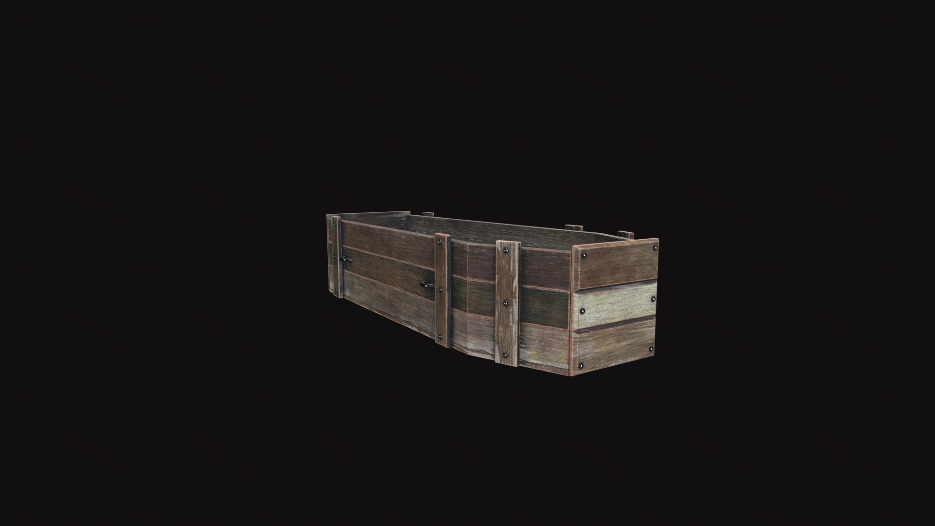 Medieval Death Coffin Model - TurboSquid 2306726