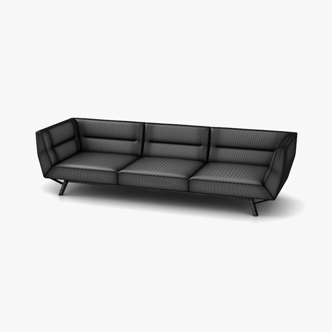 3D Natuzzi Positano Sofa - TurboSquid 1959793