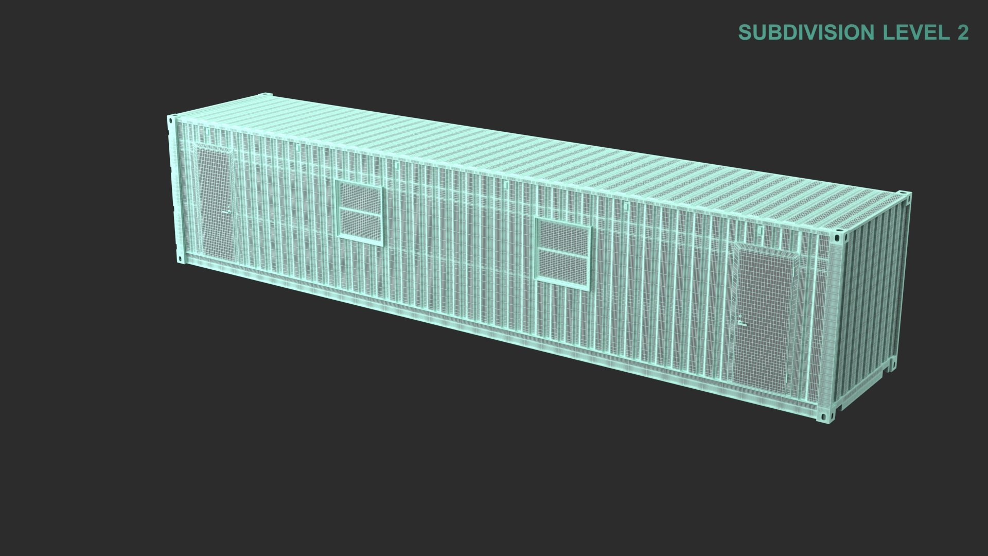 3D Office Container - TurboSquid 2019534