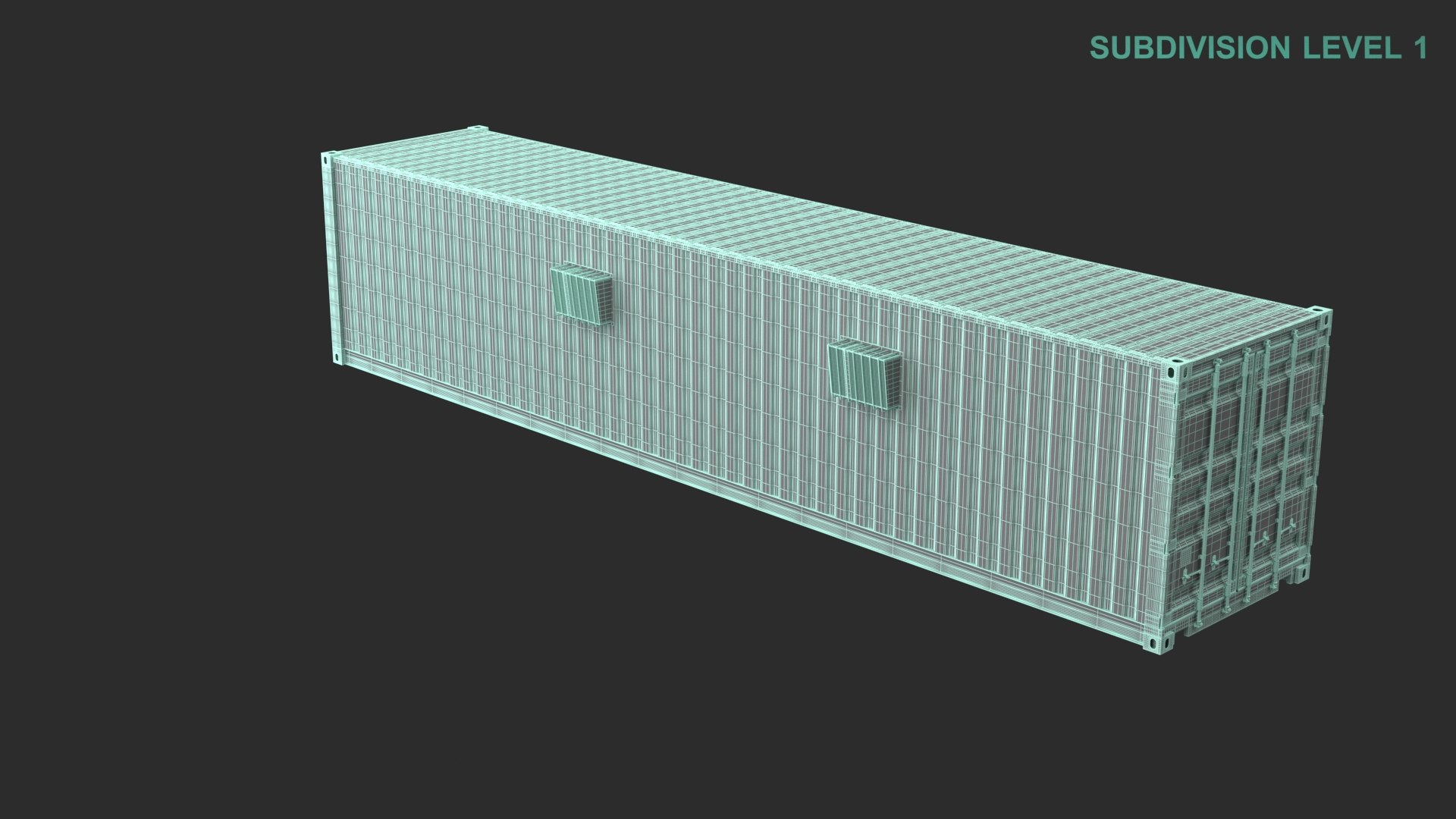 3D Office Container - TurboSquid 2019534