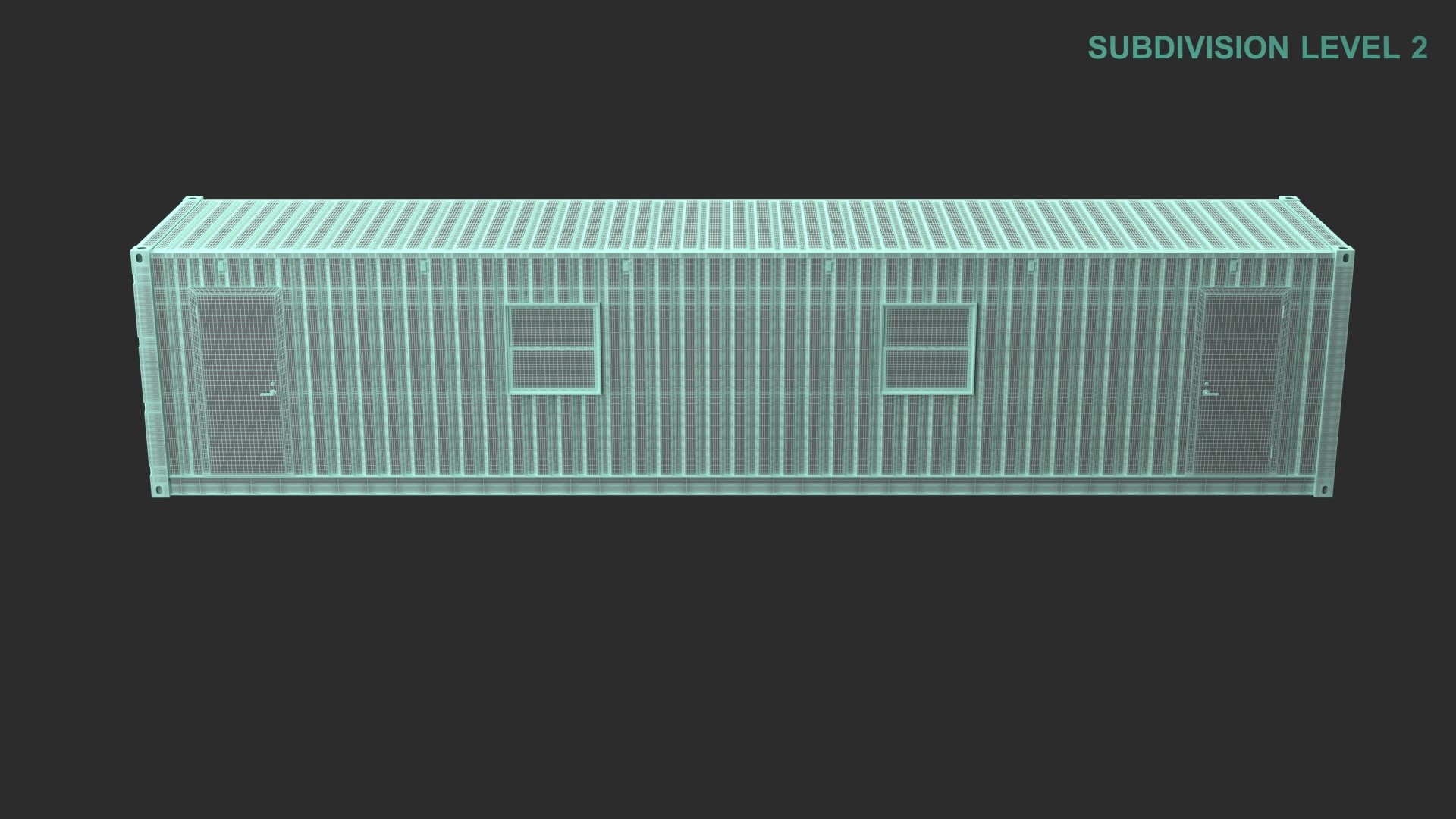 3D Office Container - TurboSquid 2019534