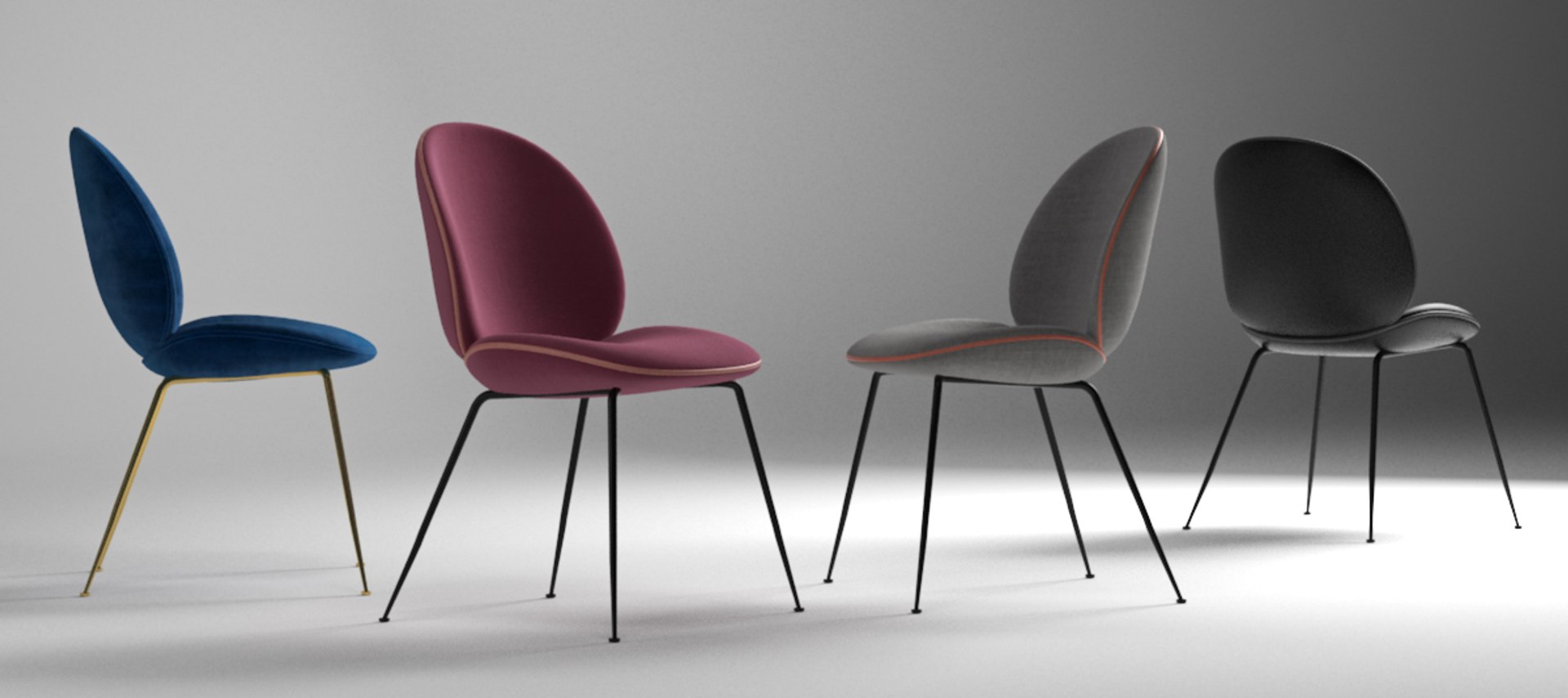 Beetle Chair 3D Model - TurboSquid 1170442