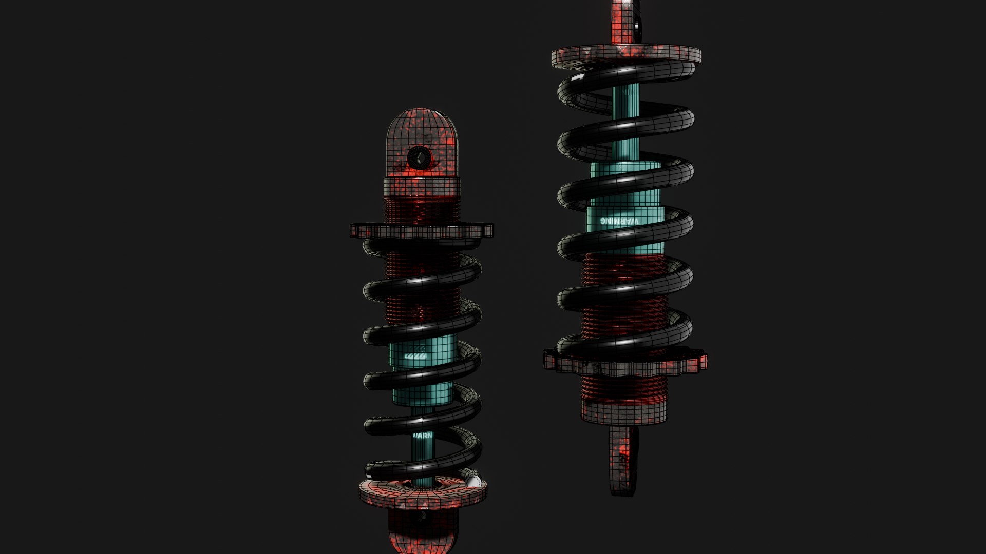 3D Model Shock Absorber - TurboSquid 2293782
