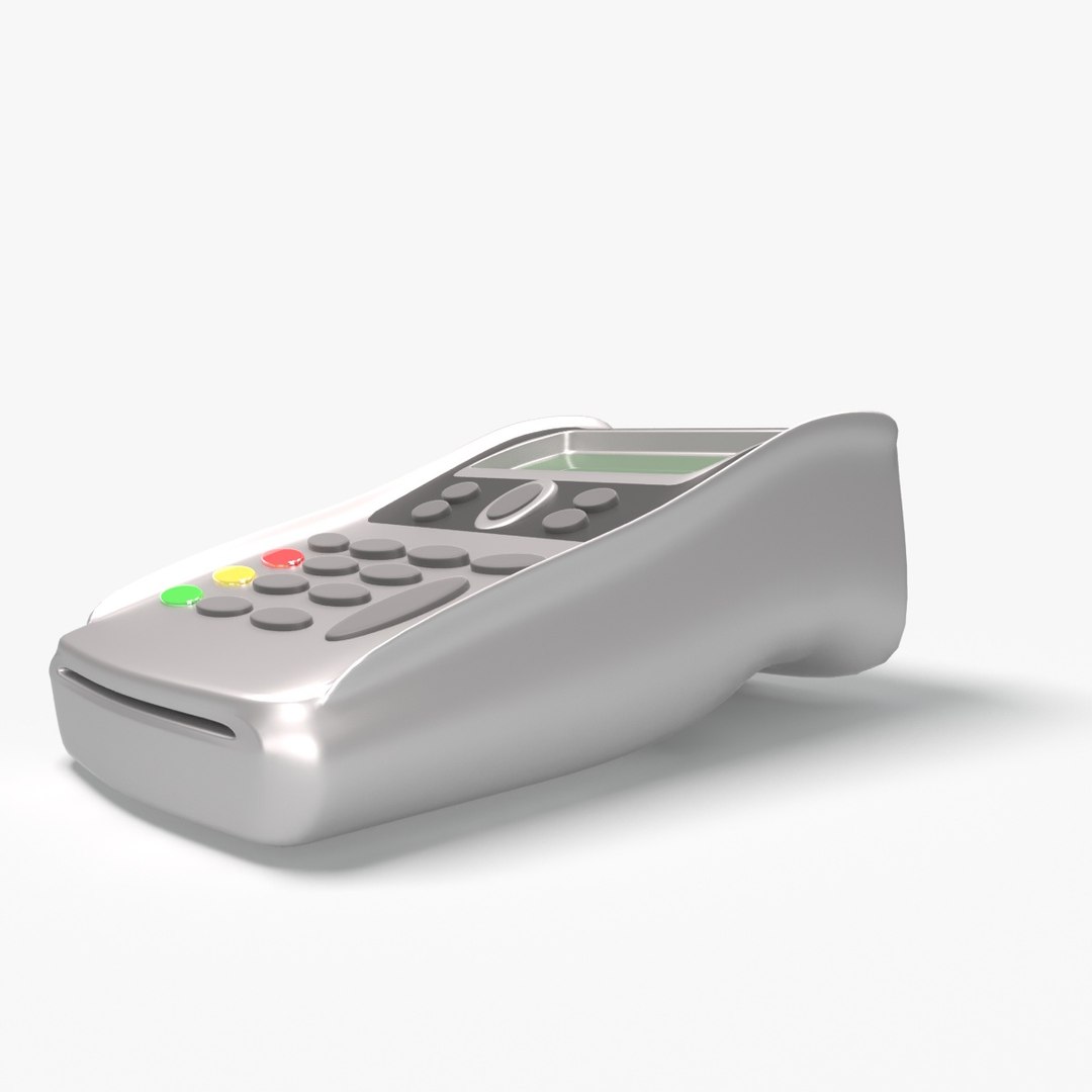 3D POS Terminal model - TurboSquid 2027355