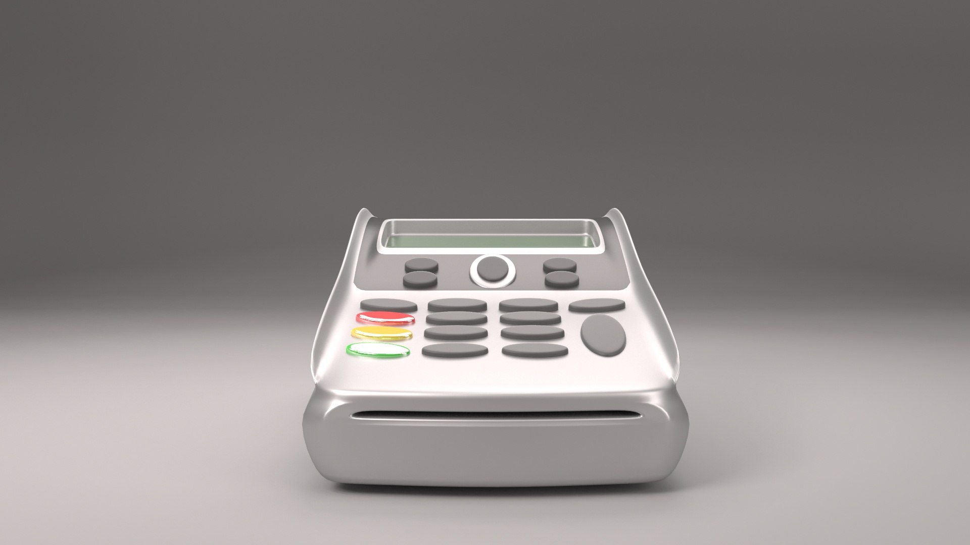 3D POS Terminal Model - TurboSquid 2027355