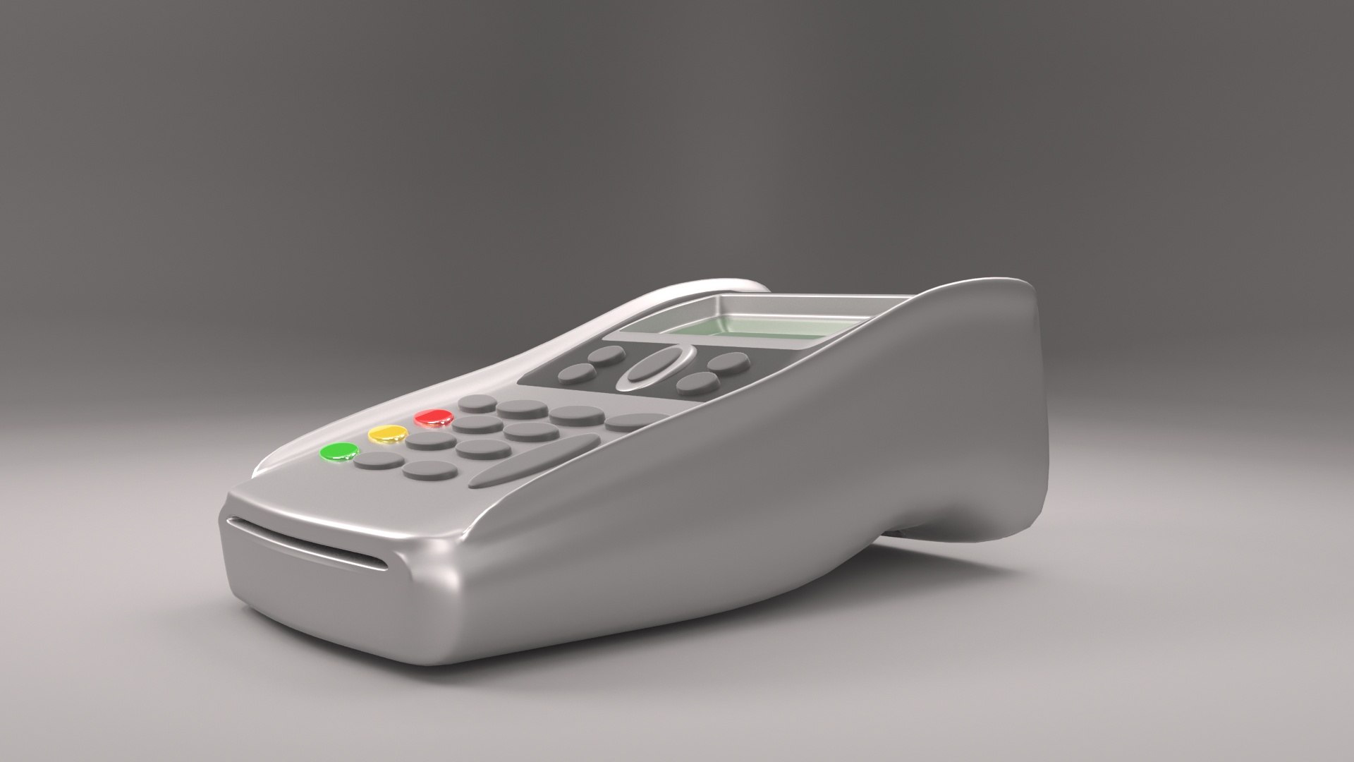 3D POS Terminal Model - TurboSquid 2027355