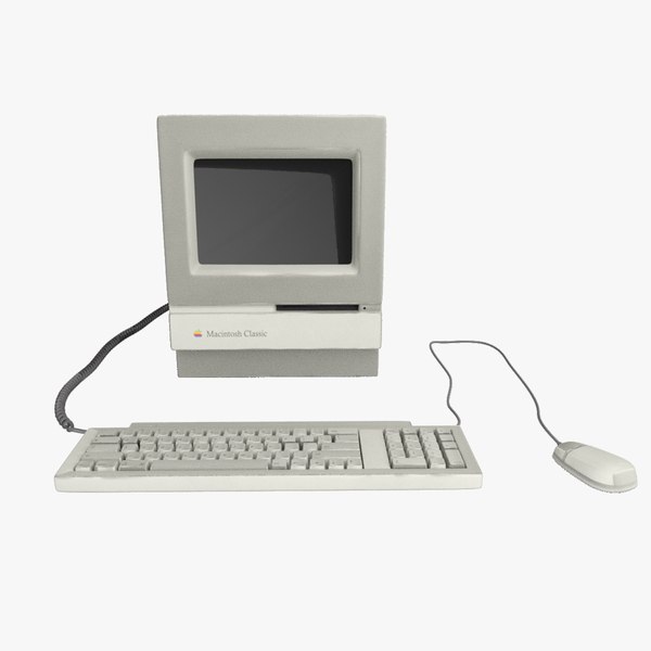 modelo 3d Computadora Macintosh Classic - TurboSquid 2358765