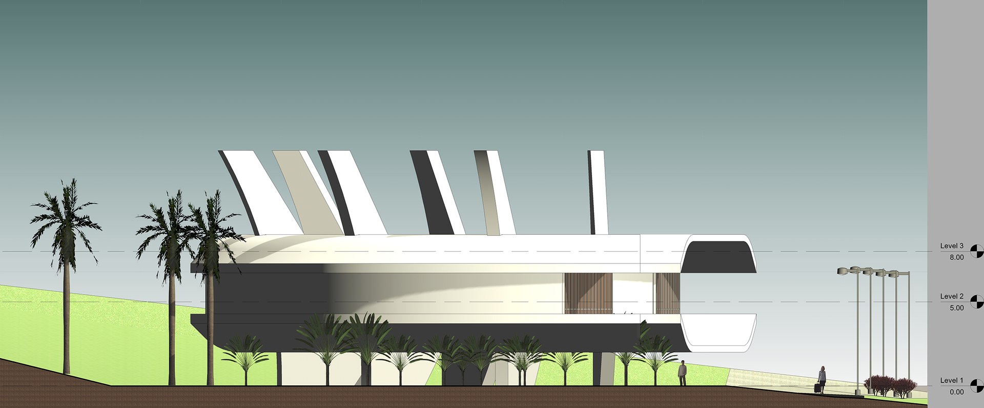 3D Shopping Building Model - TurboSquid 1977274