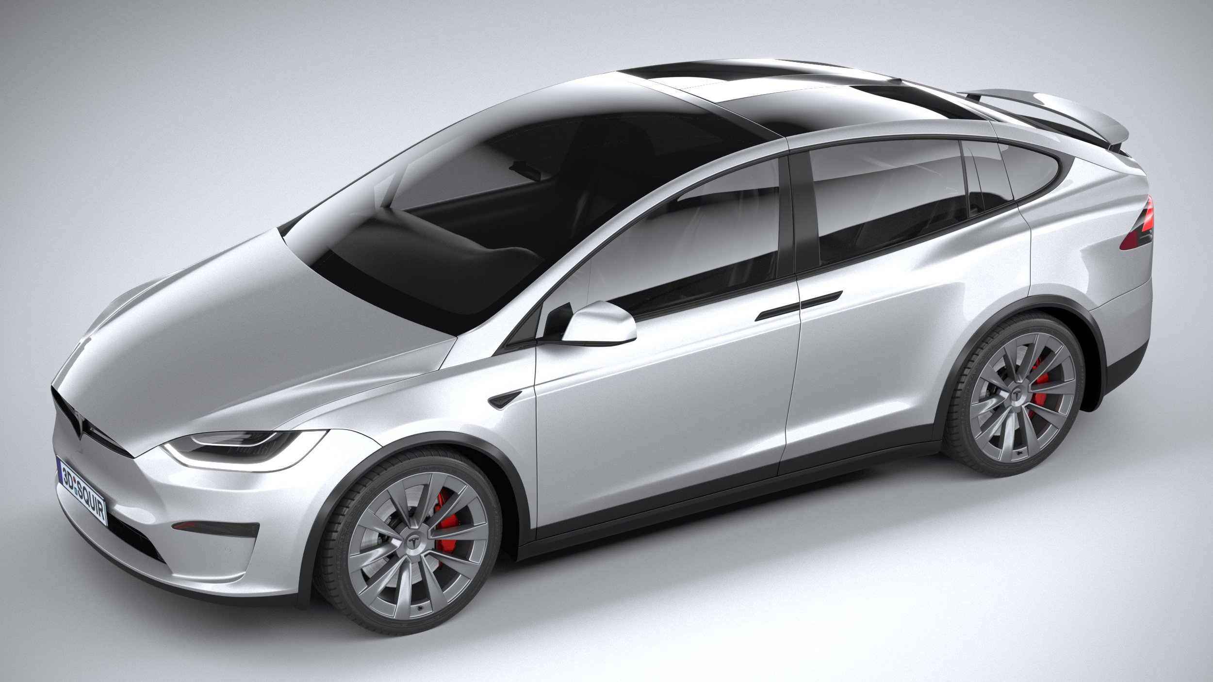 3D model Tesla Model X 2021 - TurboSquid 1818752