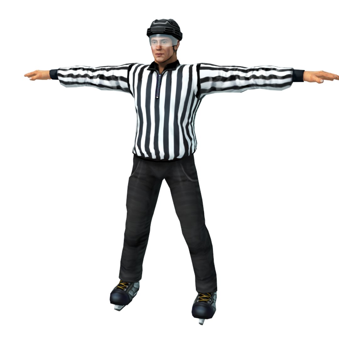 3d Hockey Referee