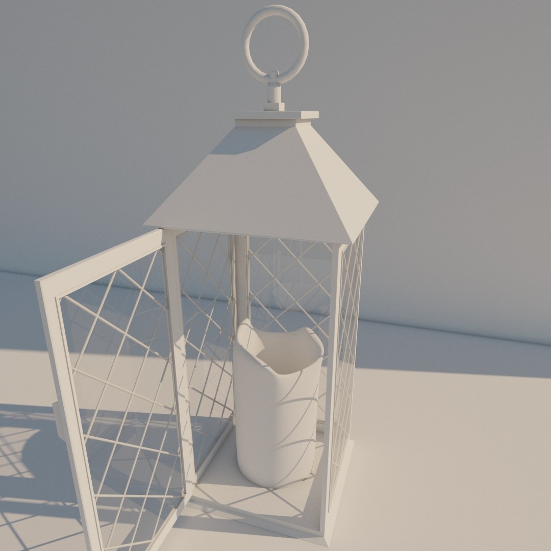 Classic Lantern Model - TurboSquid 1607630