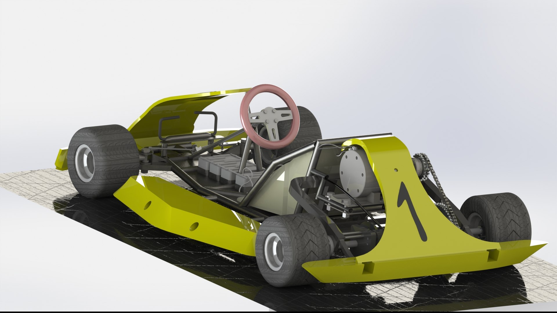 GO KART 3D Model - TurboSquid 1877164