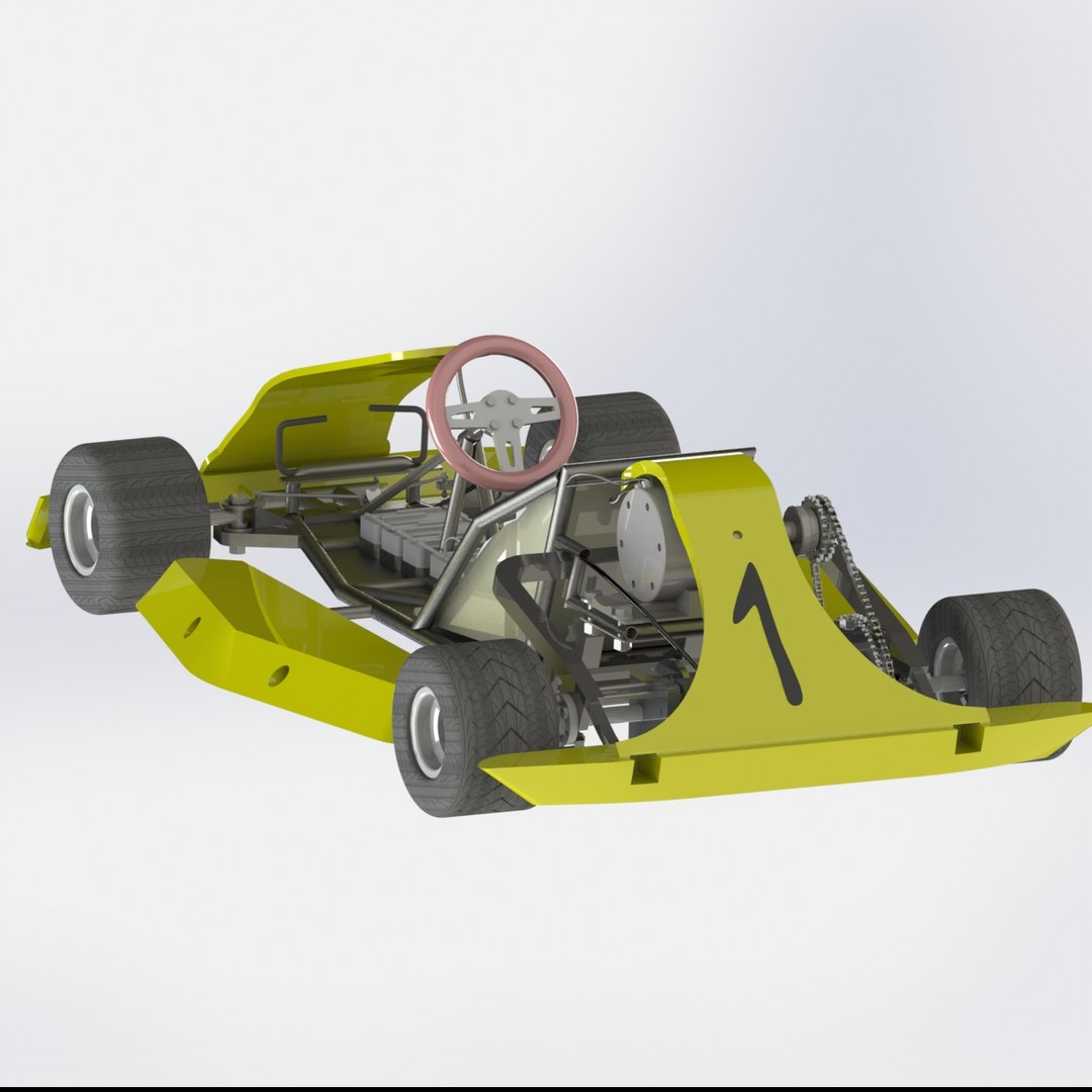 GO KART 3D Model - TurboSquid 1877164