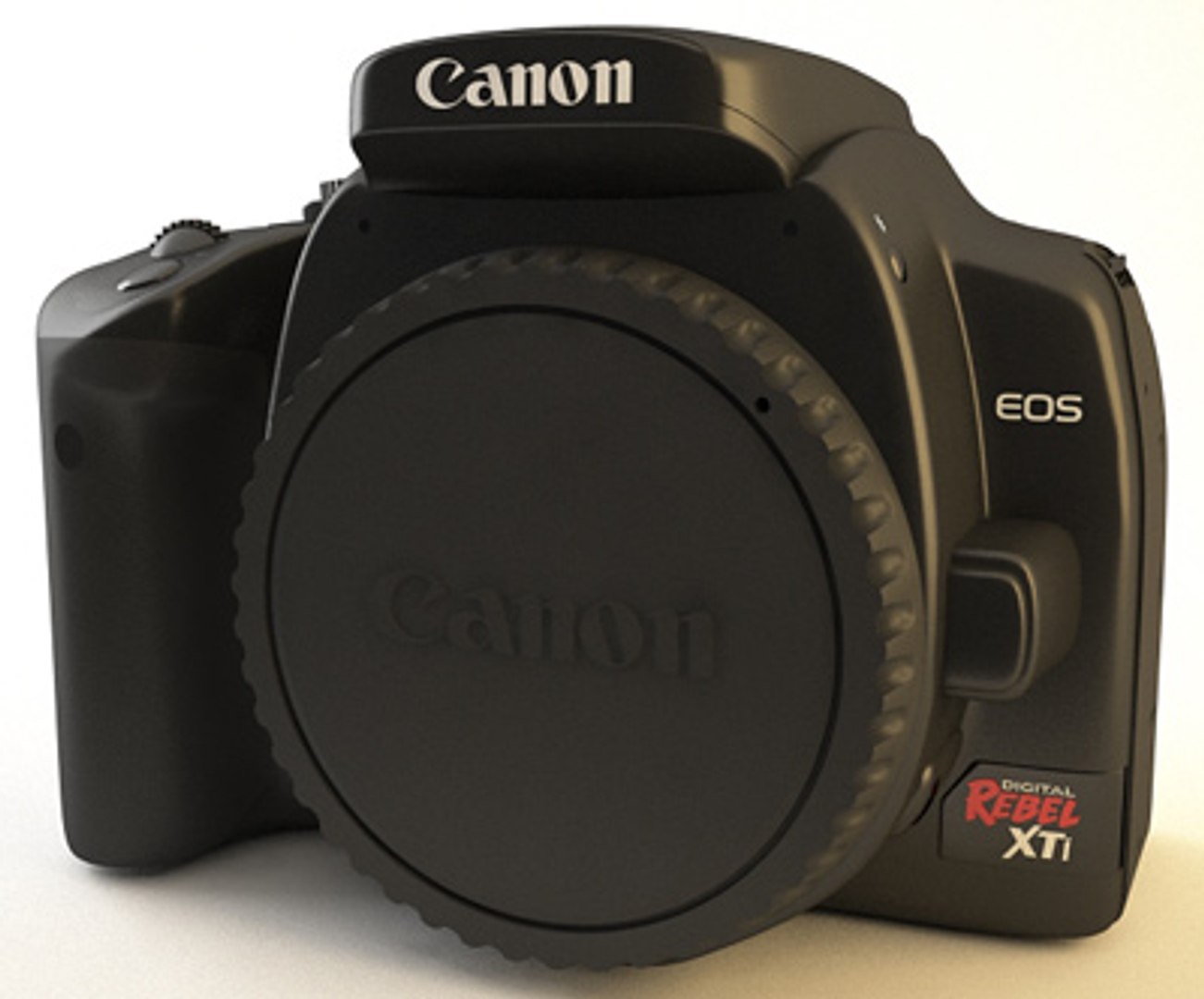 Canon Rebel Xti 400d 3d Max