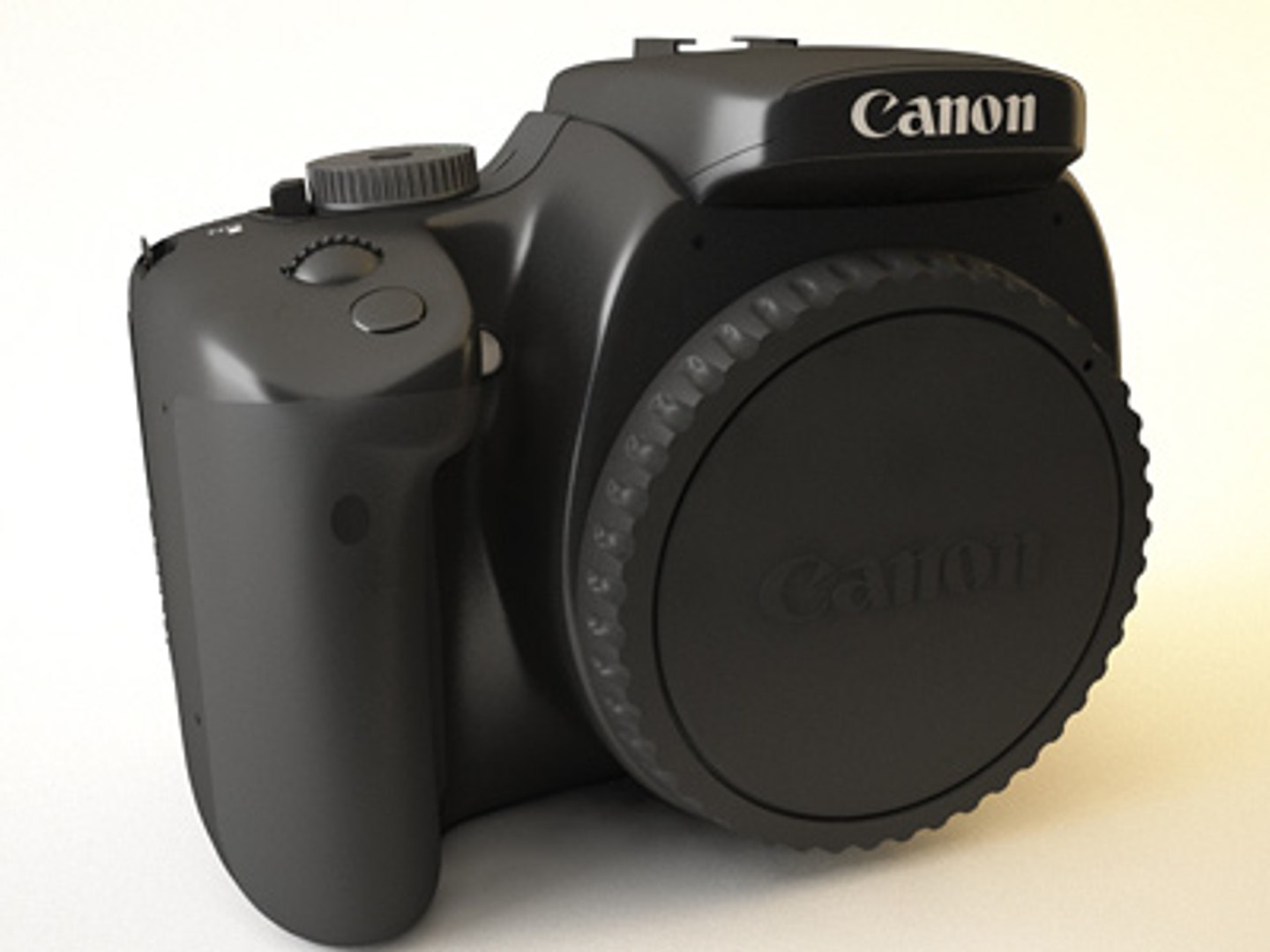 Canon Rebel Xti 400d 3d Max