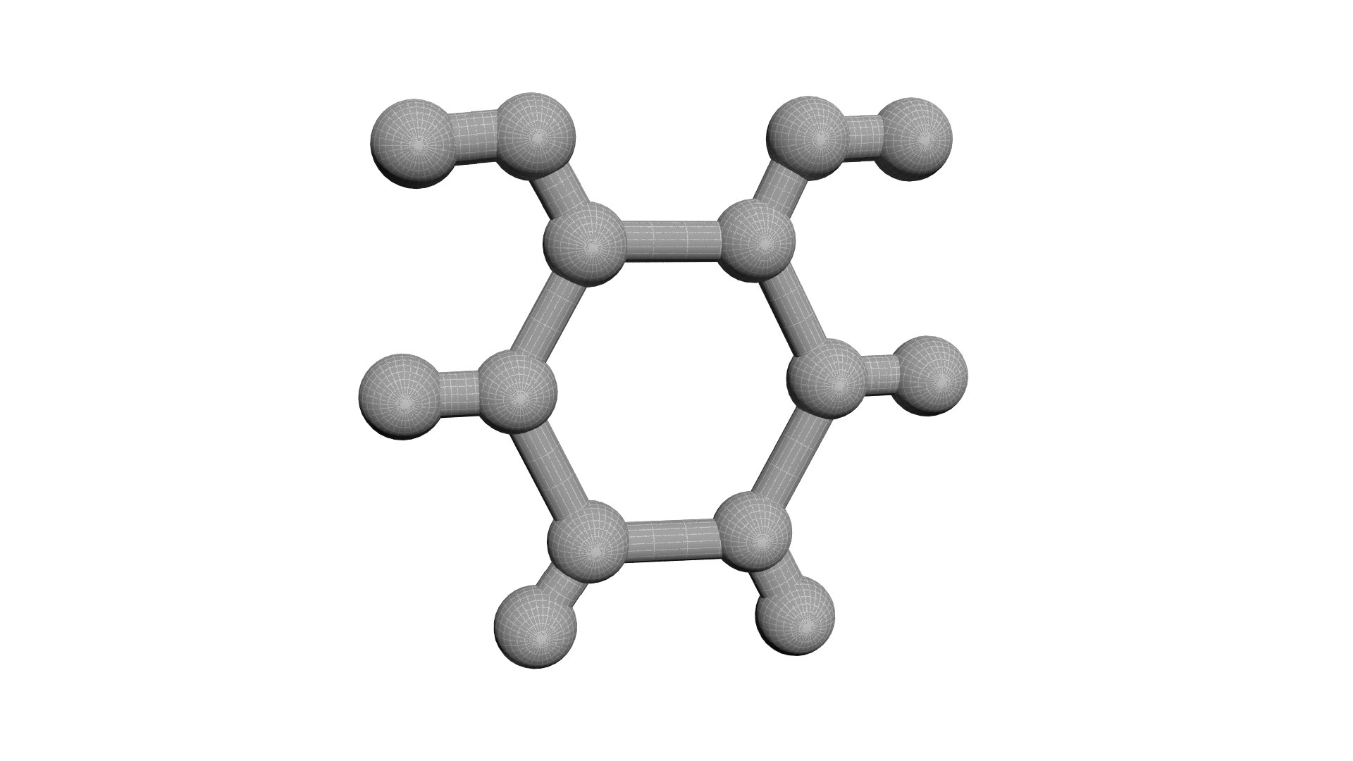 3D Model C6h6o2 Catechol - TurboSquid 1423521