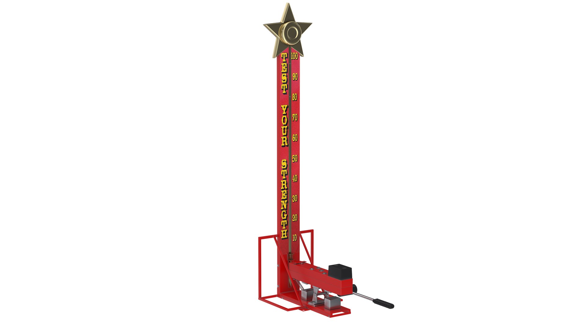 Boxing Arcade Machine And High Striker 3D Model - TurboSquid 2337934