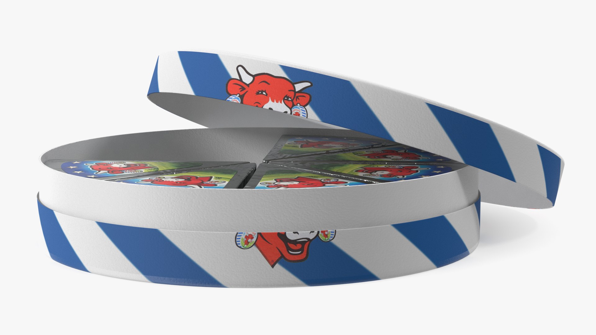 3D Laughing Cow Creamy Cheese Triangles Package - TurboSquid 2156972