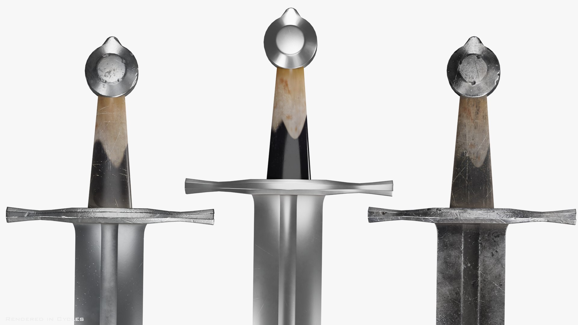 modelo 3d Medieval sword Oakeshott type 13b - TurboSquid 1899118