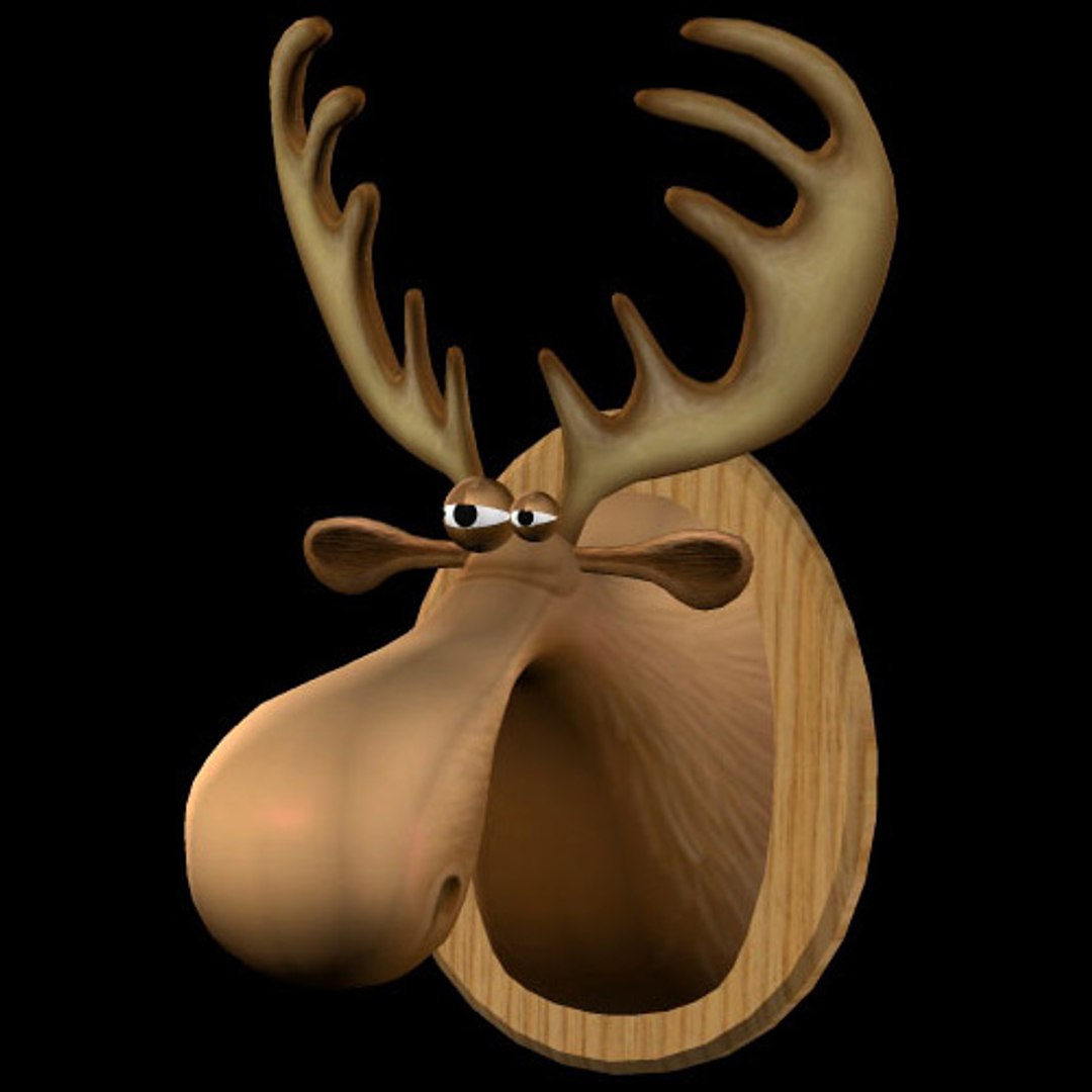 3d toon moosehead pzsg moose