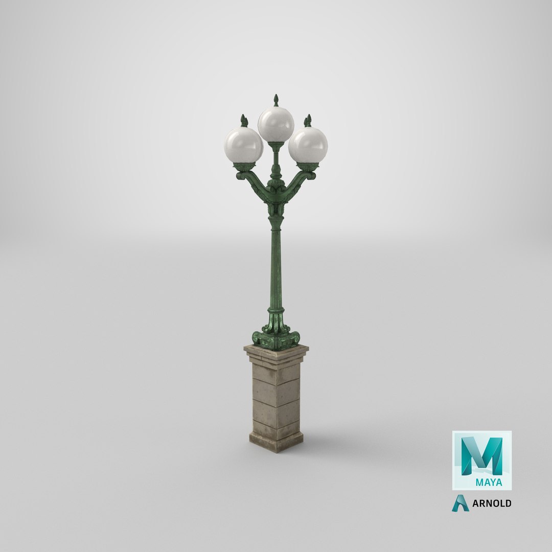 3D street light model - TurboSquid 1649882