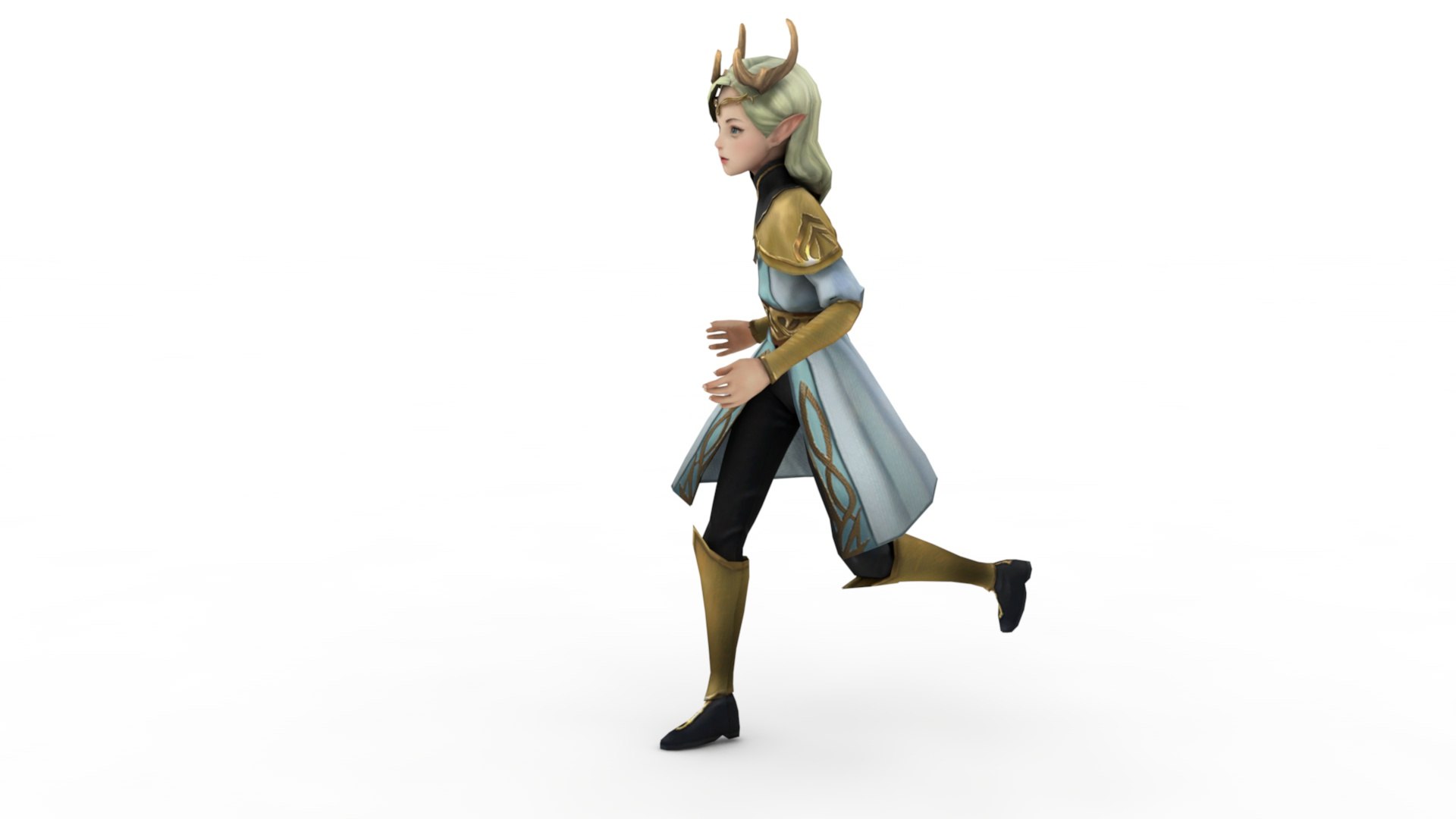 3D Model Cute Girl Lady LOKI - TurboSquid 1968874