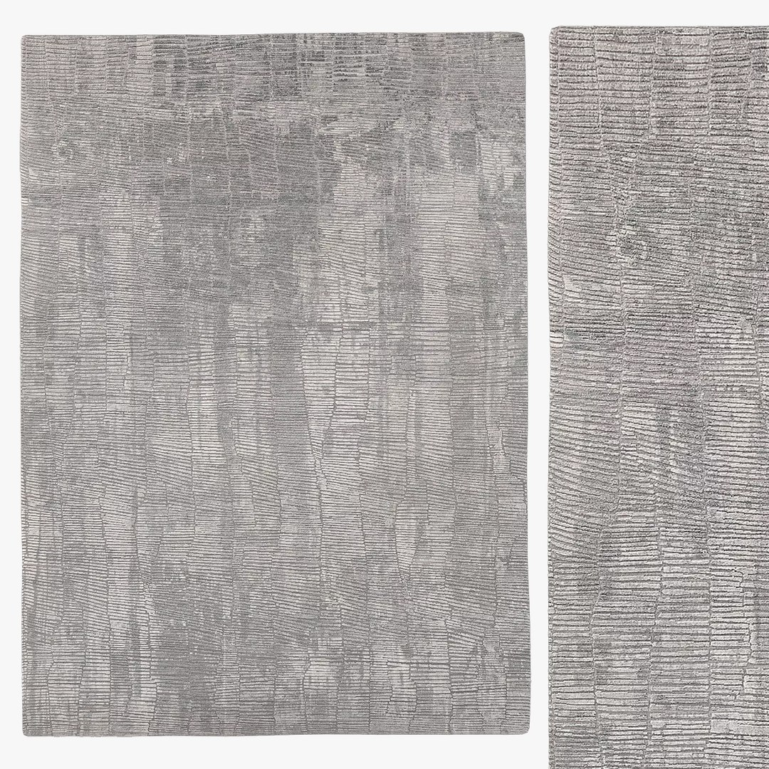 LASYA HAND-KNOTTED SILK and WOOL RUG G 3D model - TurboSquid 1979602