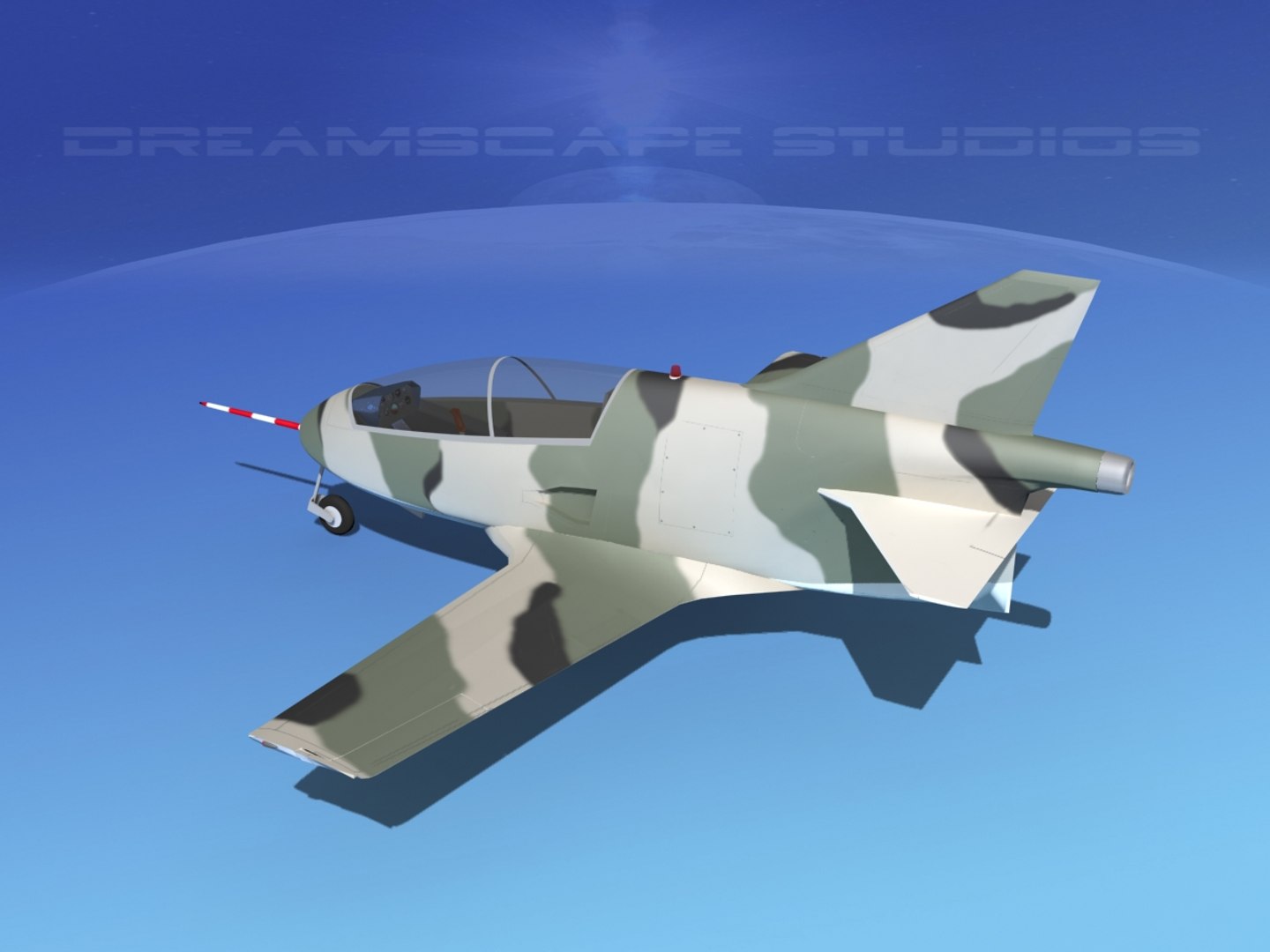 3d plane bd-5 bede bd-5j model