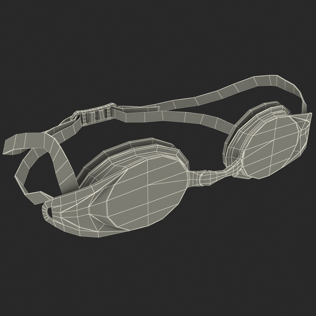 3d c4d swimming optical goggles speedo