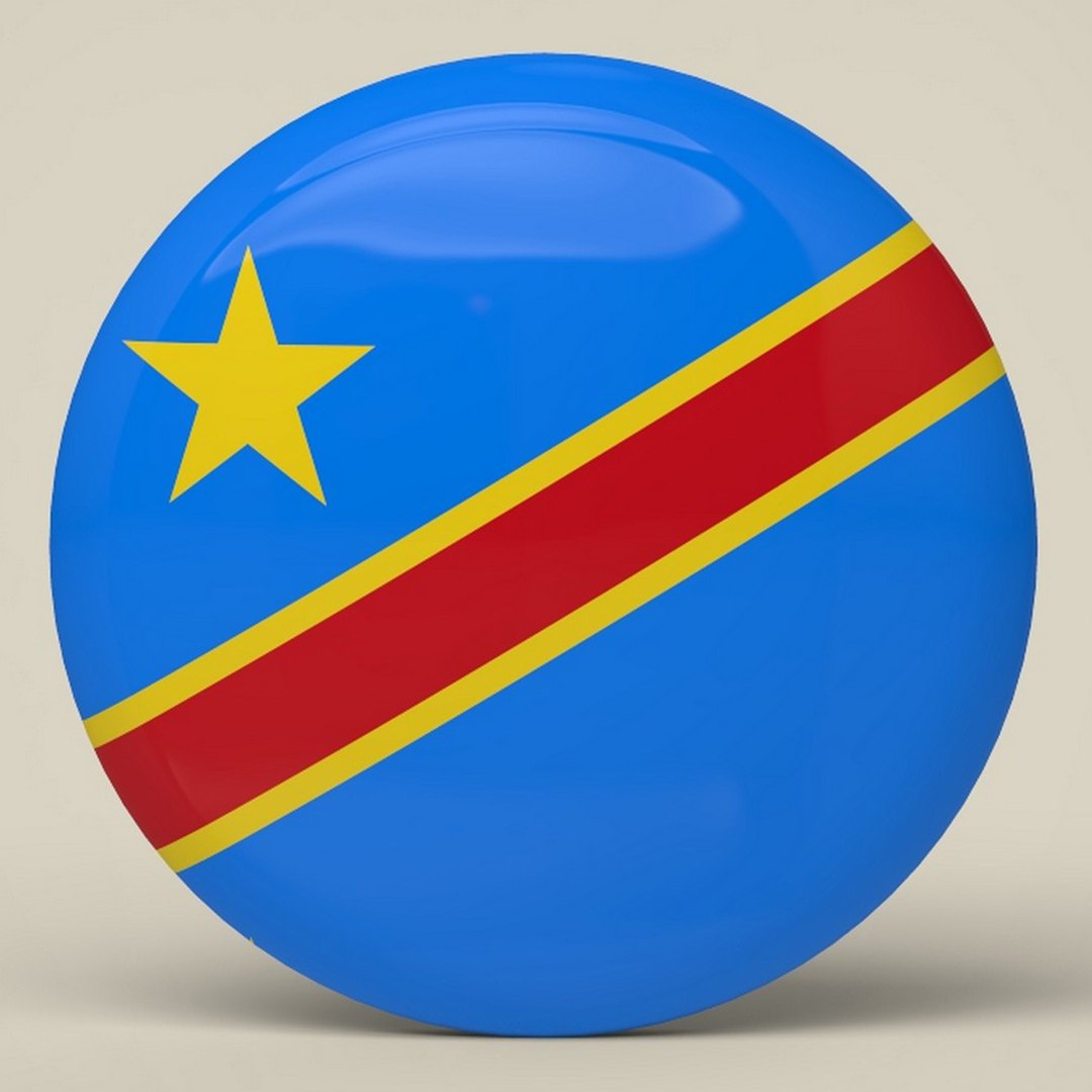 3D Democratic Republic of the Congo Badge - TurboSquid 1824819