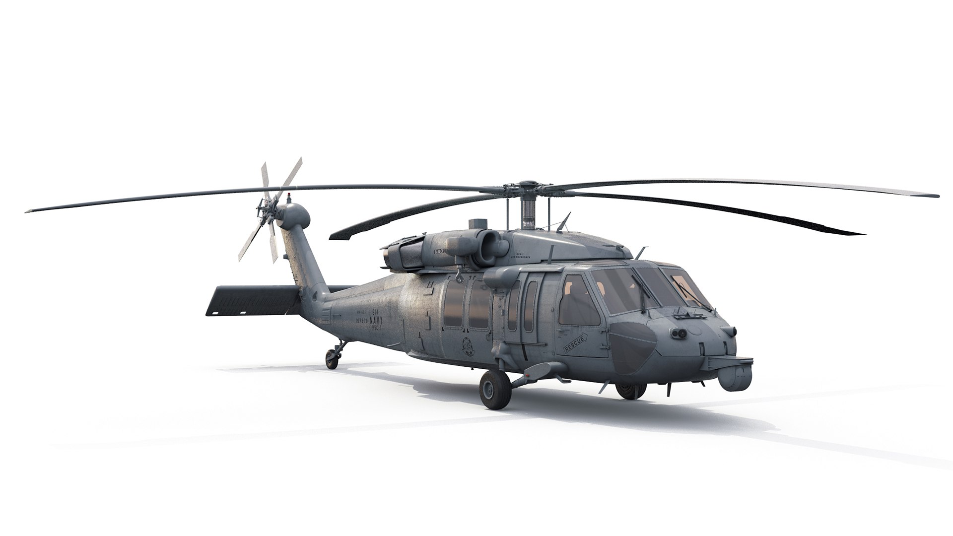 Sikorsky MH-60S 3D Model - TurboSquid 2238964