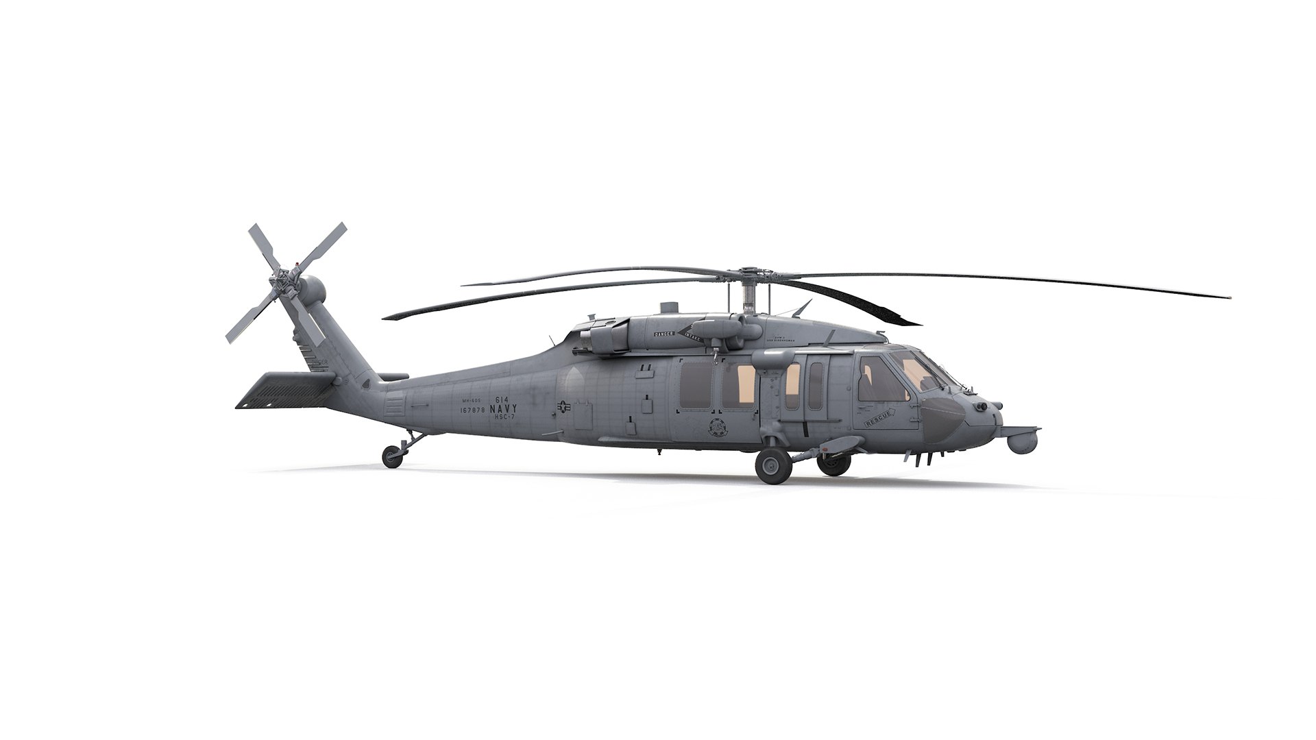 Sikorsky MH-60S 3D Model - TurboSquid 2238964