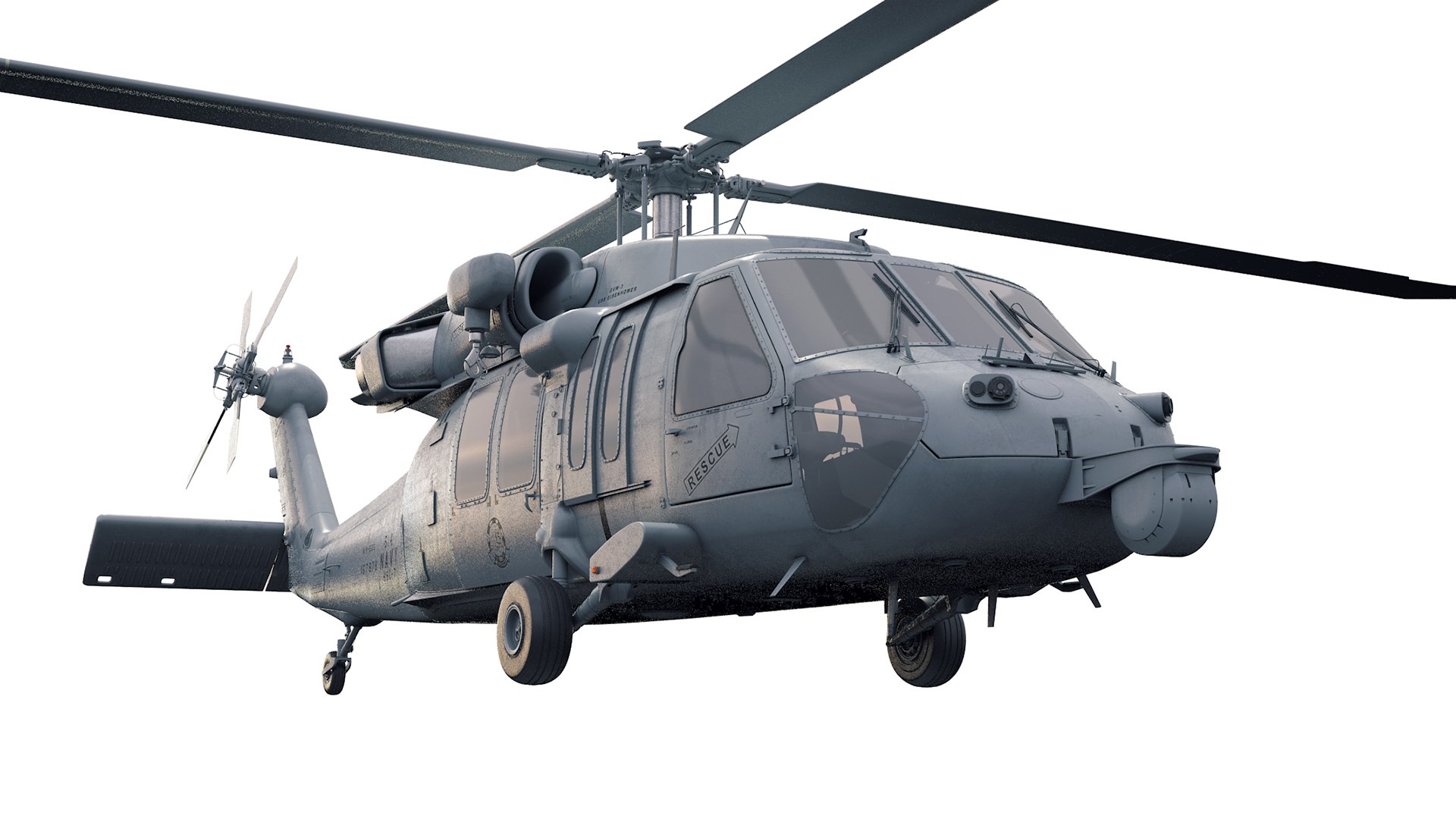 Sikorsky MH-60S 3D Model - TurboSquid 2238964