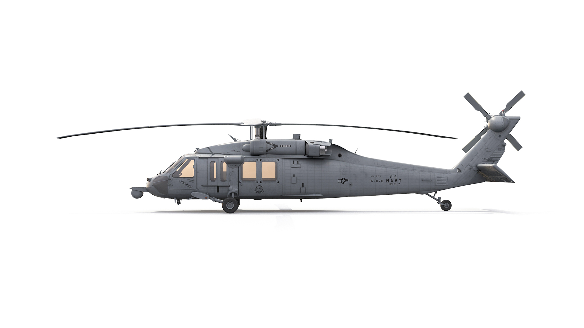 Sikorsky MH-60S 3D Model - TurboSquid 2238964
