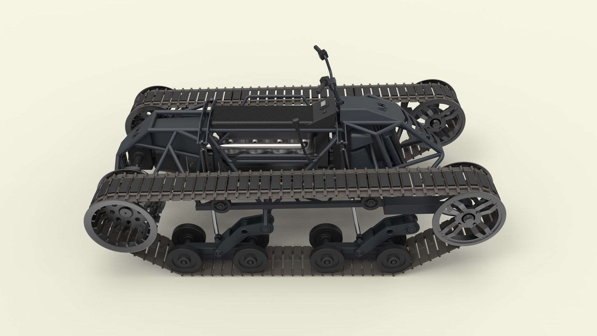 3D Model Vehicle Track - TurboSquid 1599889