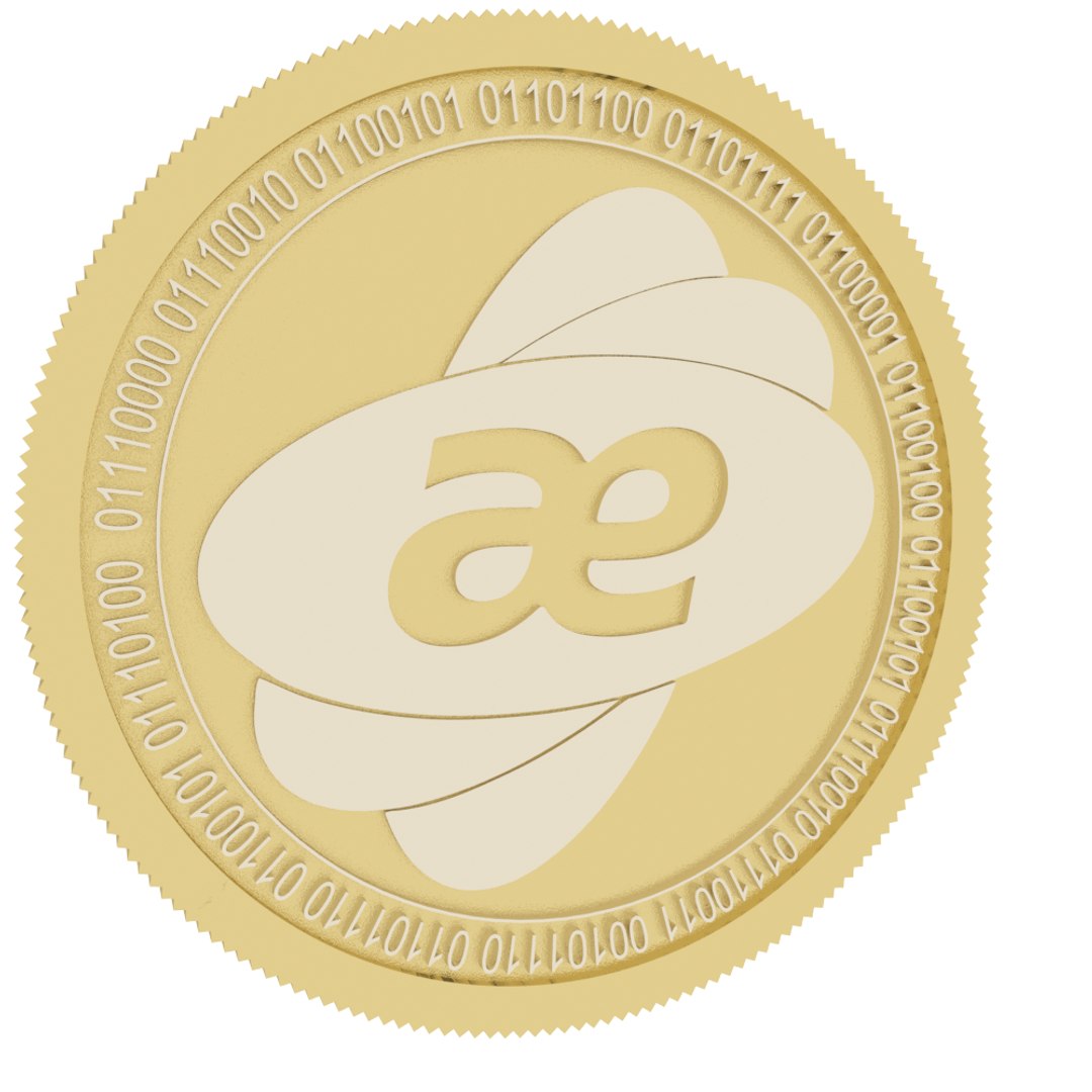 3D Aeon Gold Coin - TurboSquid 1492821