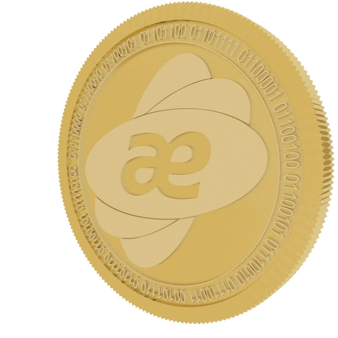3D Aeon Gold Coin - TurboSquid 1492821