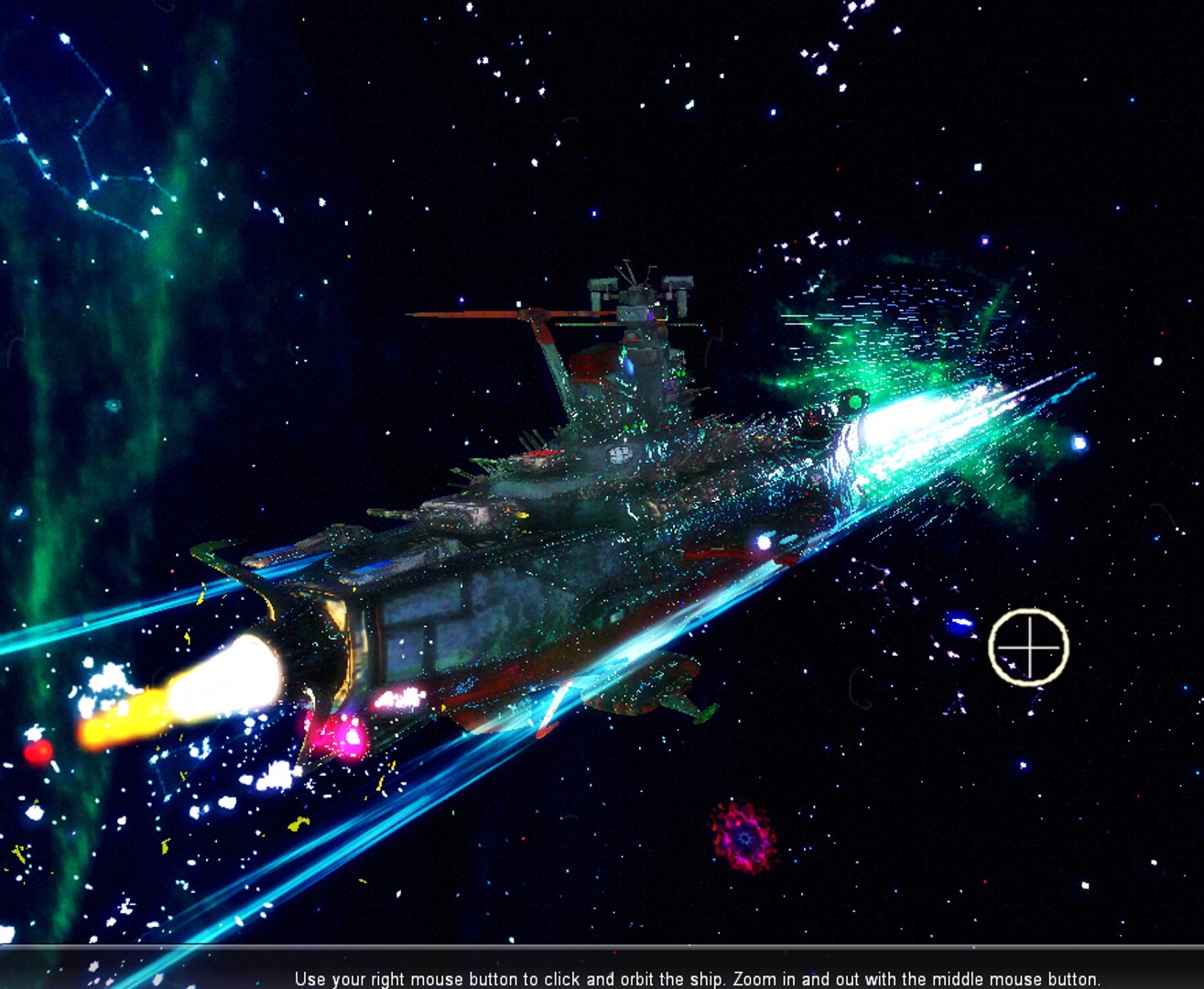 maya space spaceship