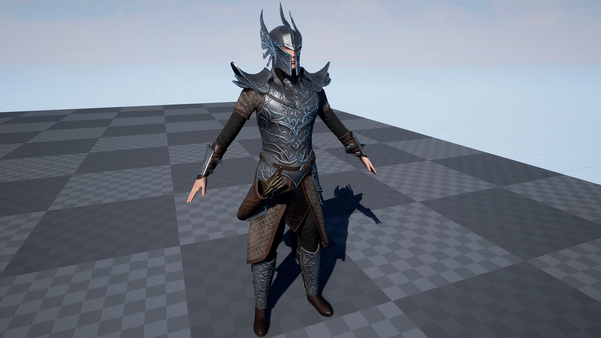 3D Elf Knight Model - TurboSquid 1853697