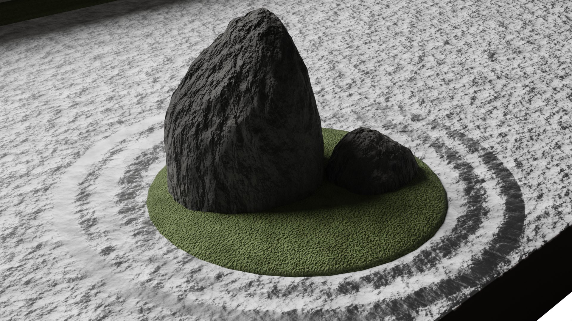 3D Zen Garden - TurboSquid 2168394