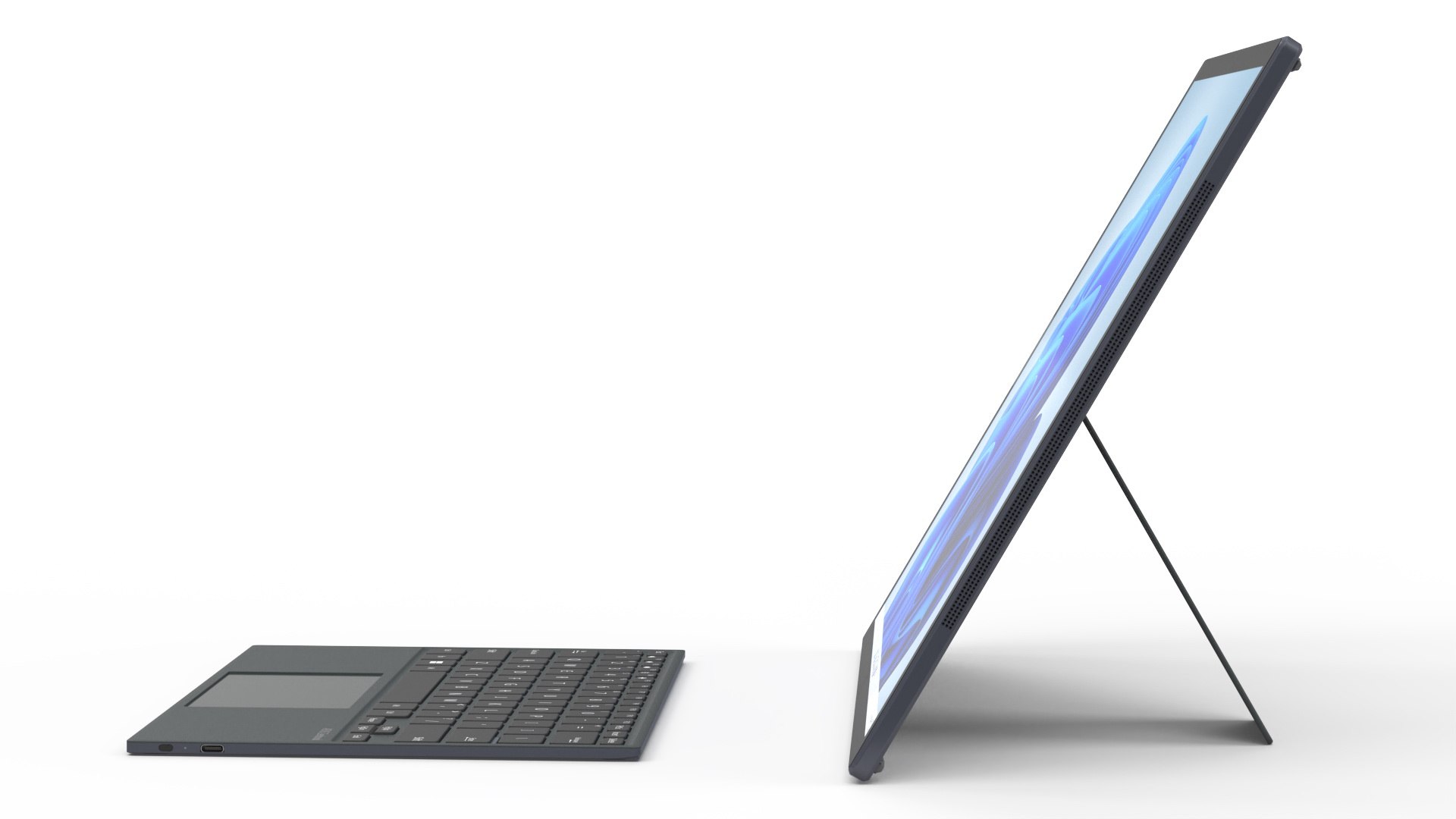 Flexible Screen Laptop ASUS Zenbook 17 Fold 3D - TurboSquid 1912222