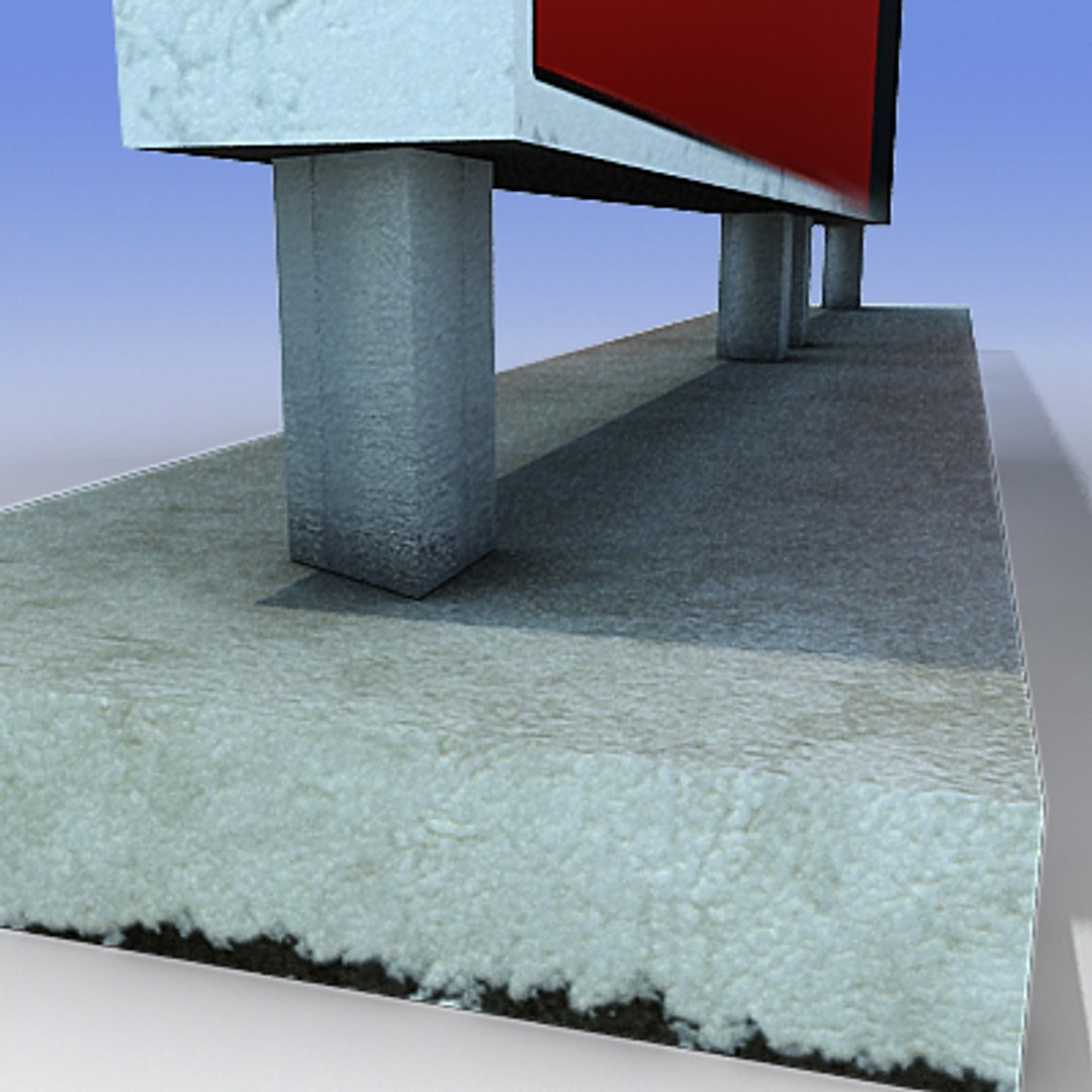 3ds max runway sign