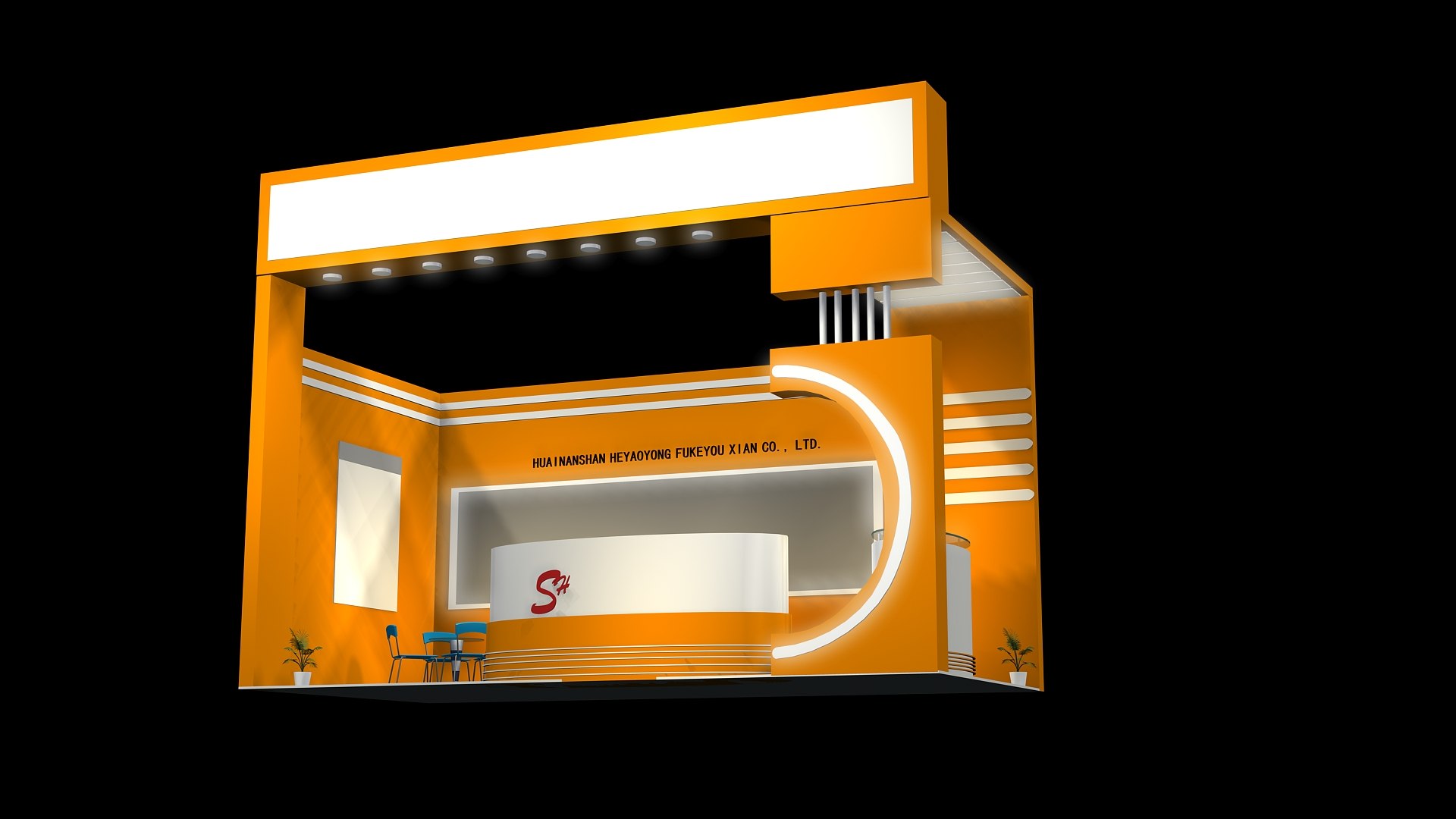 6x3 Stand Design 2 Side Oppen 3D - TurboSquid 1866507