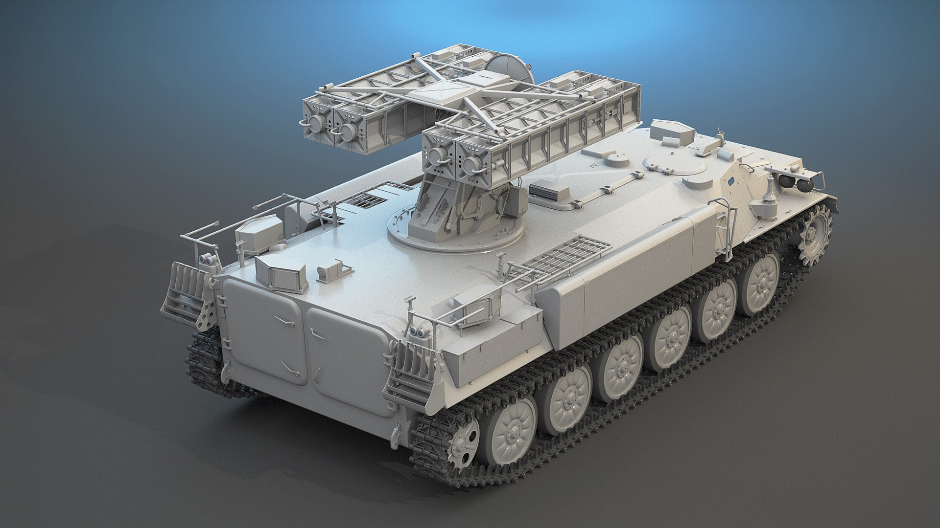 3D Missile 9k35 Strela-10 - TurboSquid 1536492