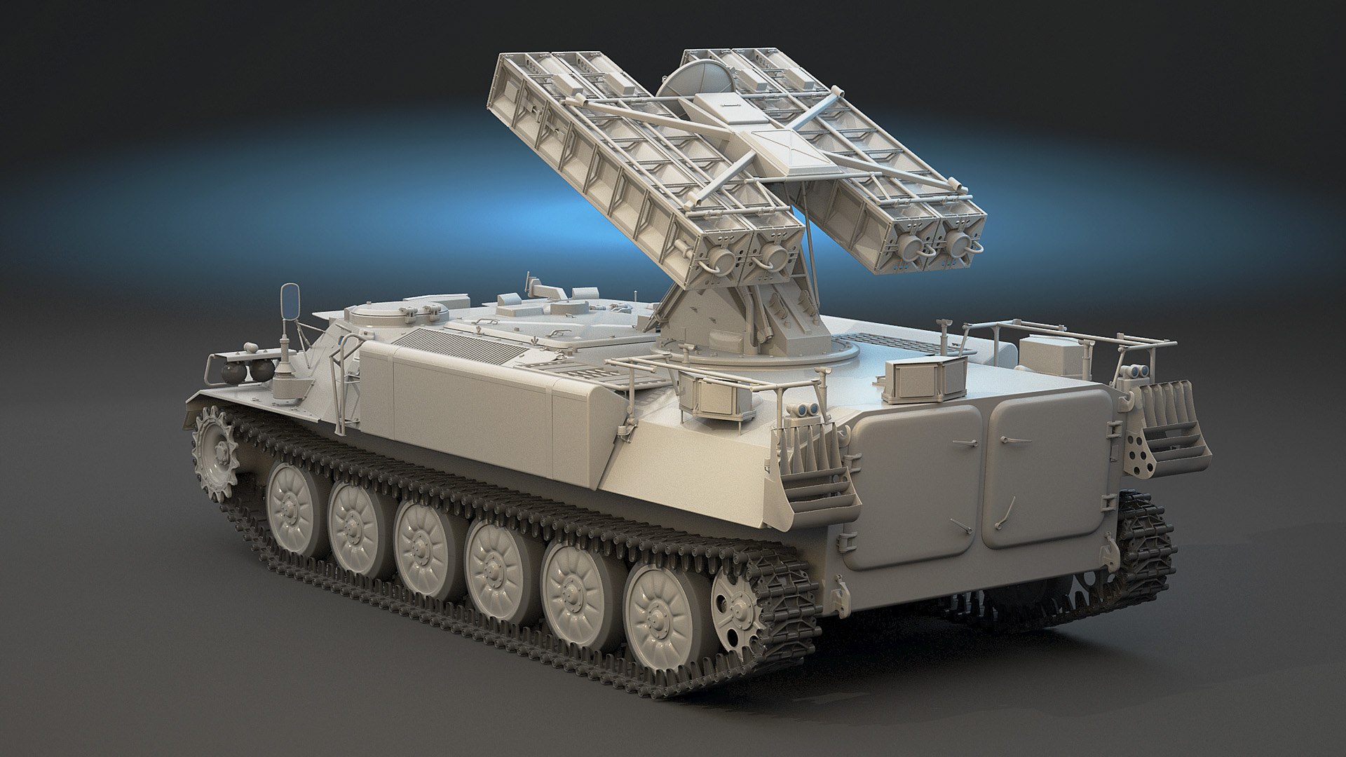 3D Missile 9k35 Strela-10 - TurboSquid 1536492